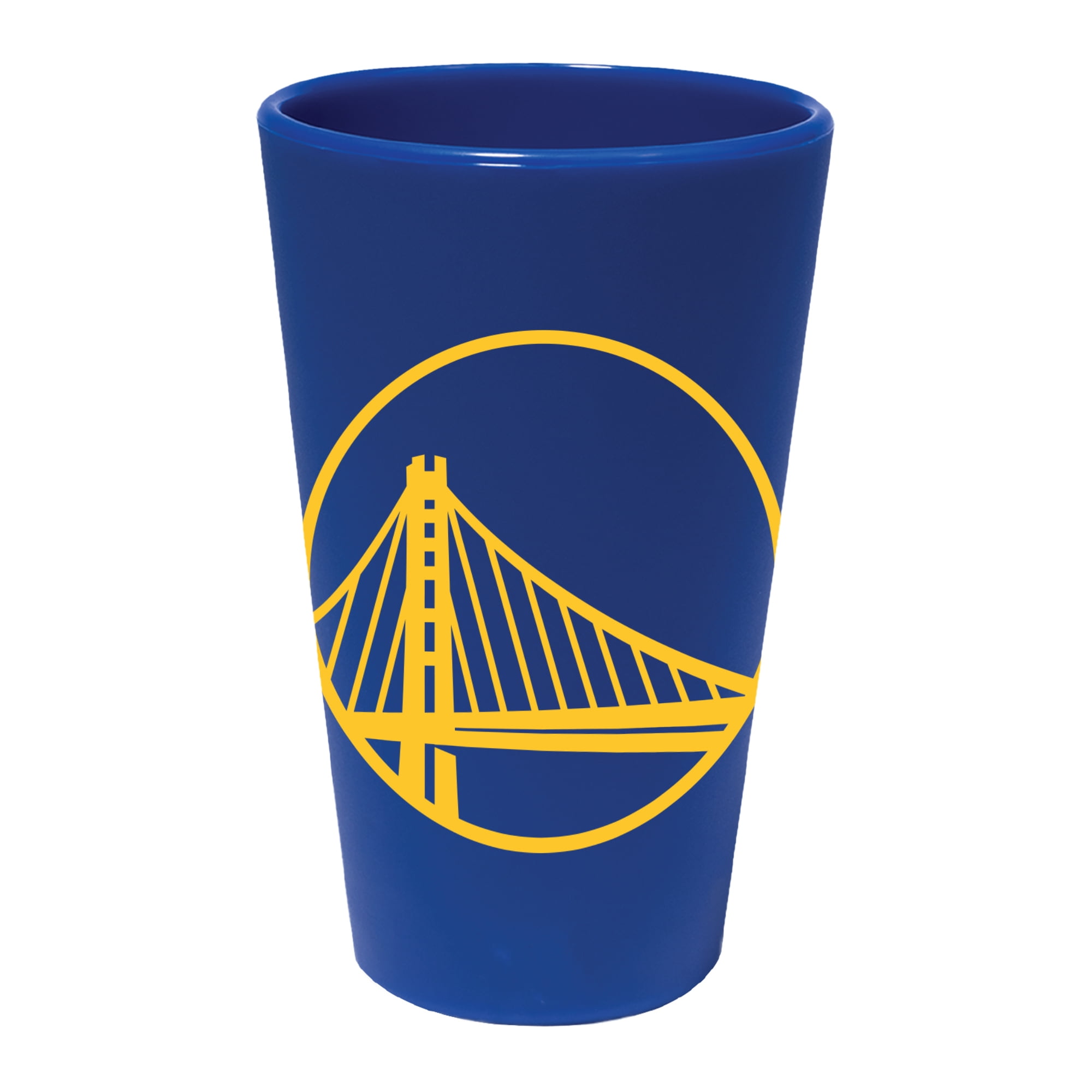 WinCraft Golden State Warriors 16oz. Team Color Silicone Pint Glass ...