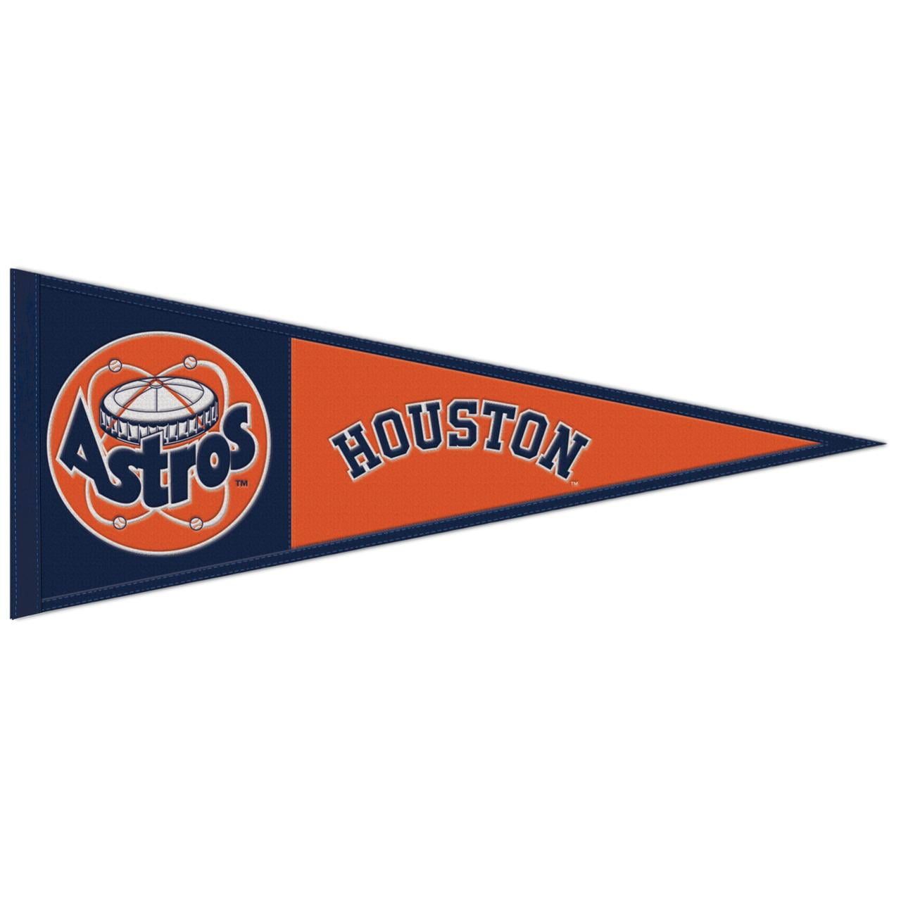 WinCraft Houston Astros 13" x 32" Retro Logo Pennant - Walmart.com
