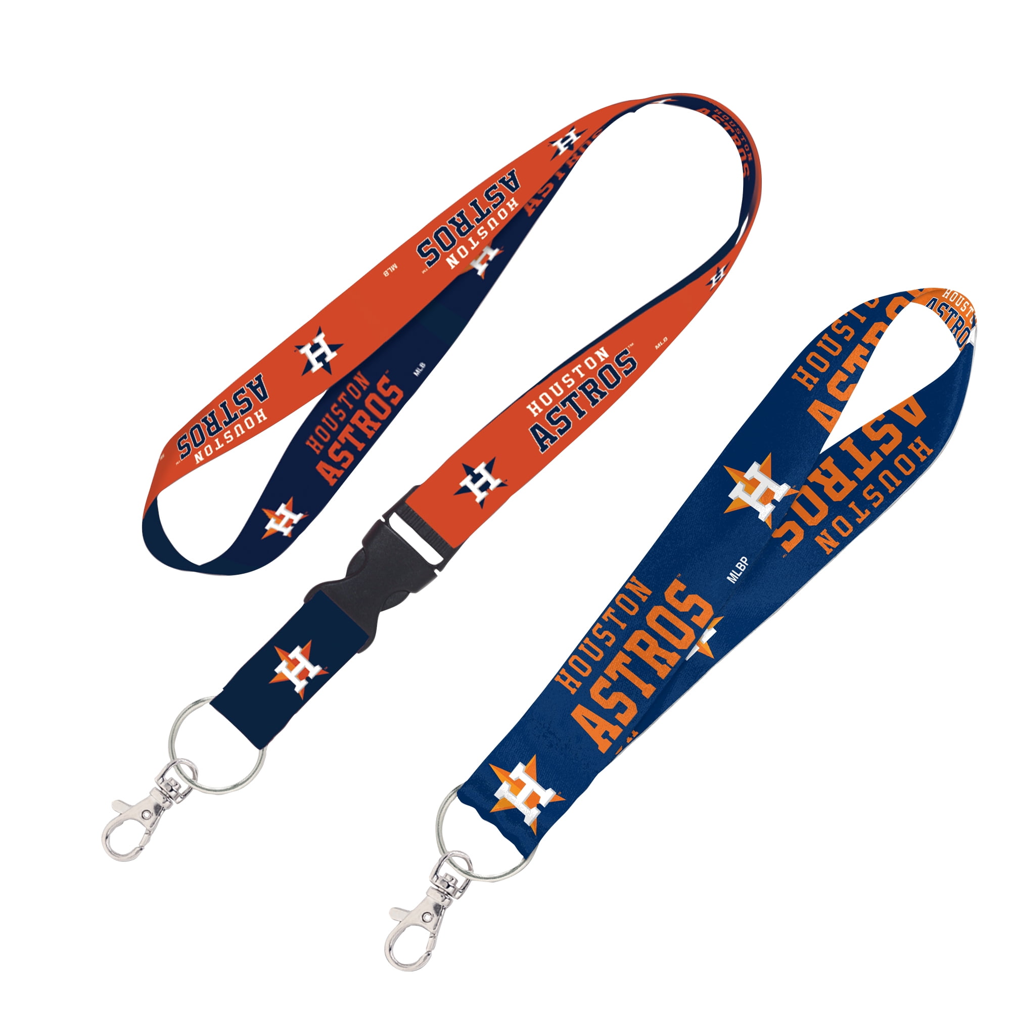 WinCraft Houston Astros 2-Pack Lanyard with Detachable Buckle & Key ...