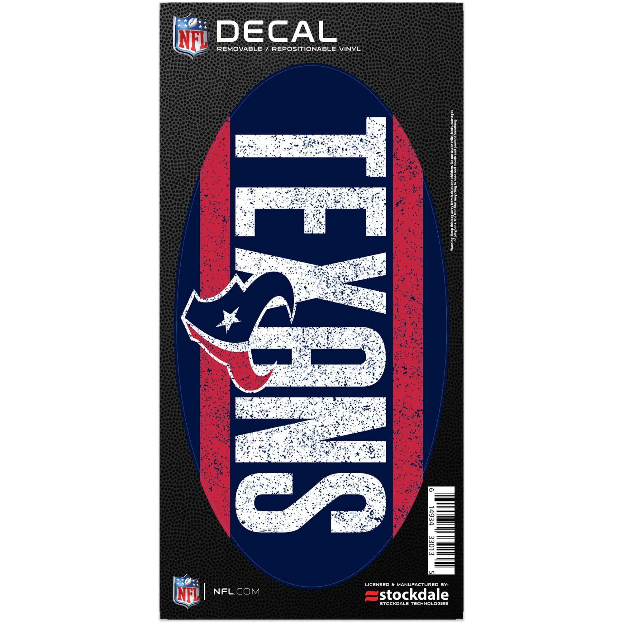 WinCraft Houston Texans 6'' x 12'' All Surface Decal - Walmart.com
