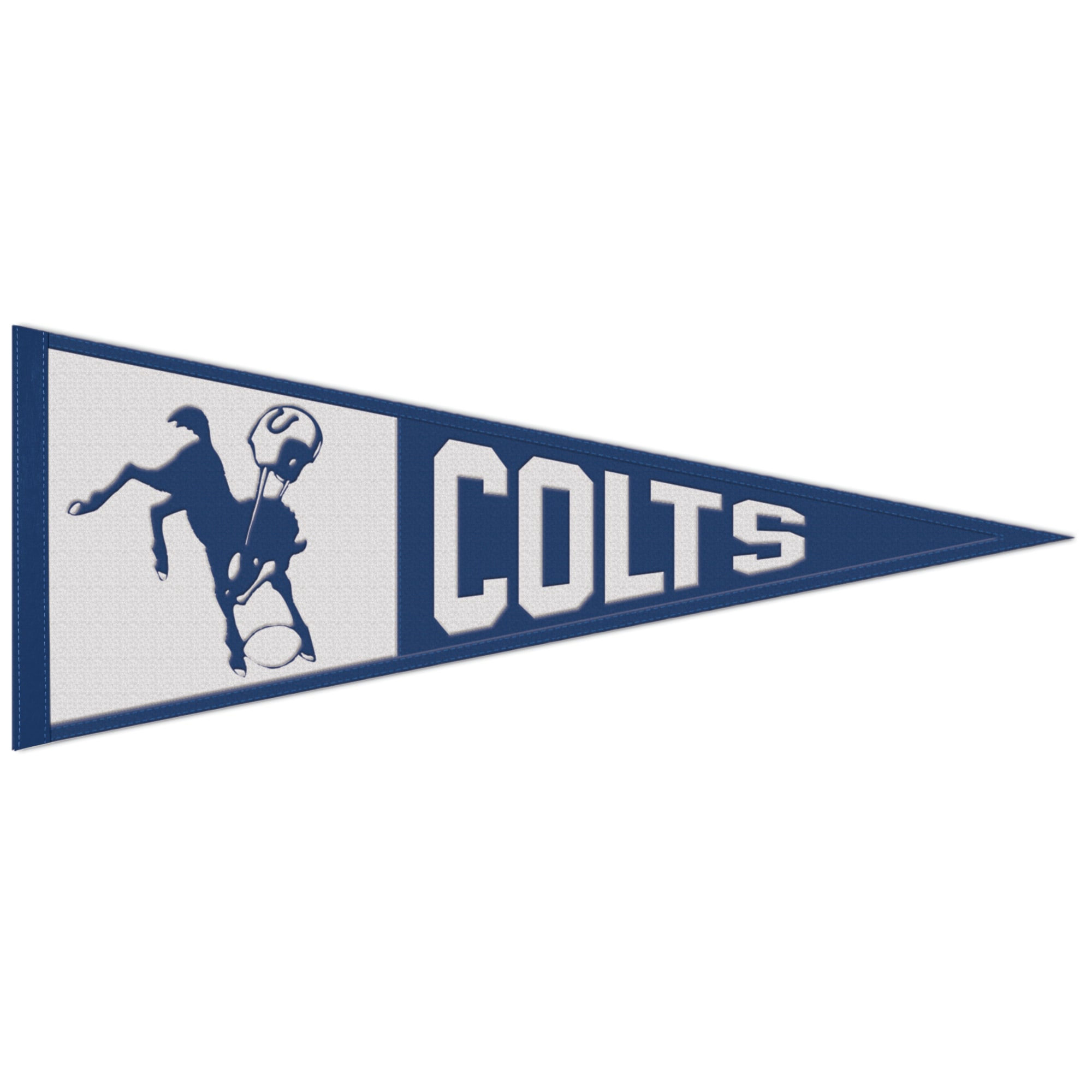 WinCraft Indianapolis Colts 13" x 32" Retro Logo Pennant - Walmart.com