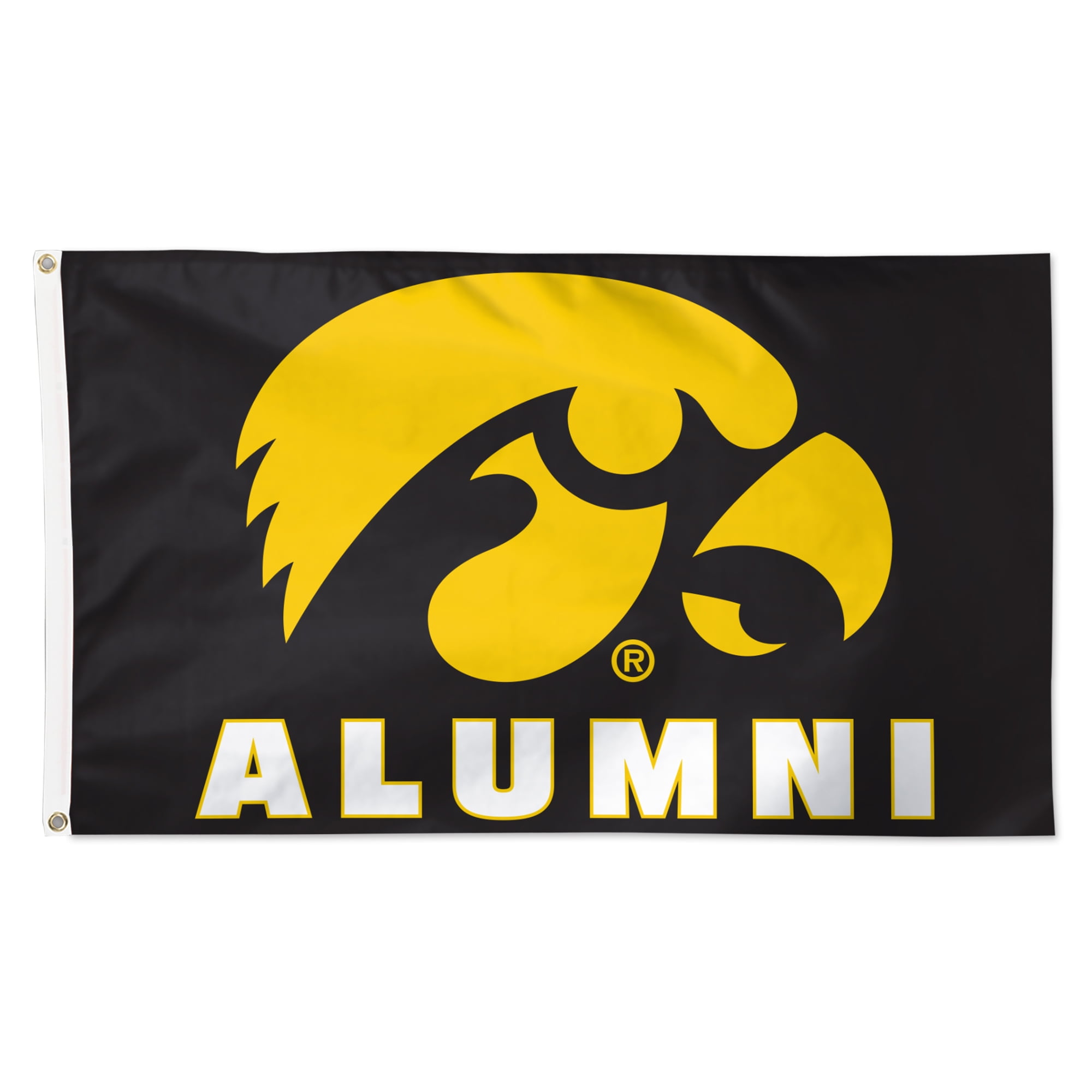 WinCraft Iowa Hawkeyes 3' x 5' Single-Sided Deluxe Alumni School ...