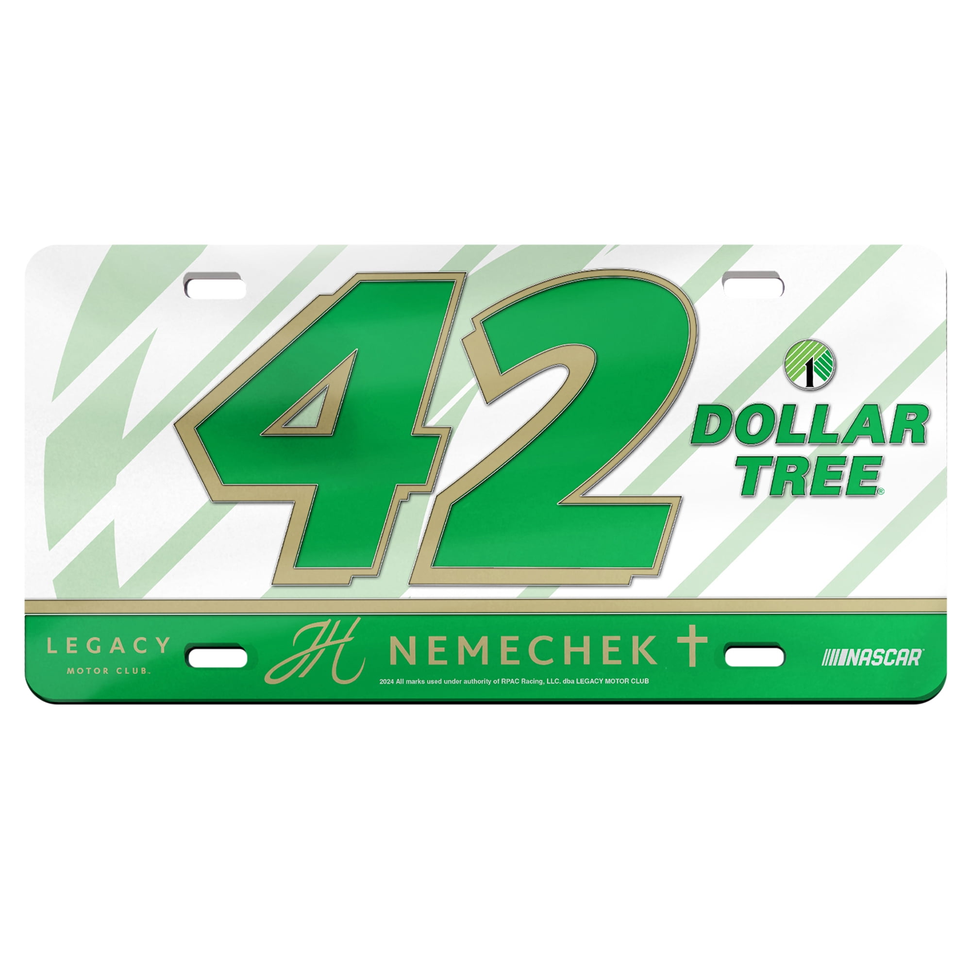 WinCraft John Hunter Nemechek Acrylic License Plate - Walmart.com