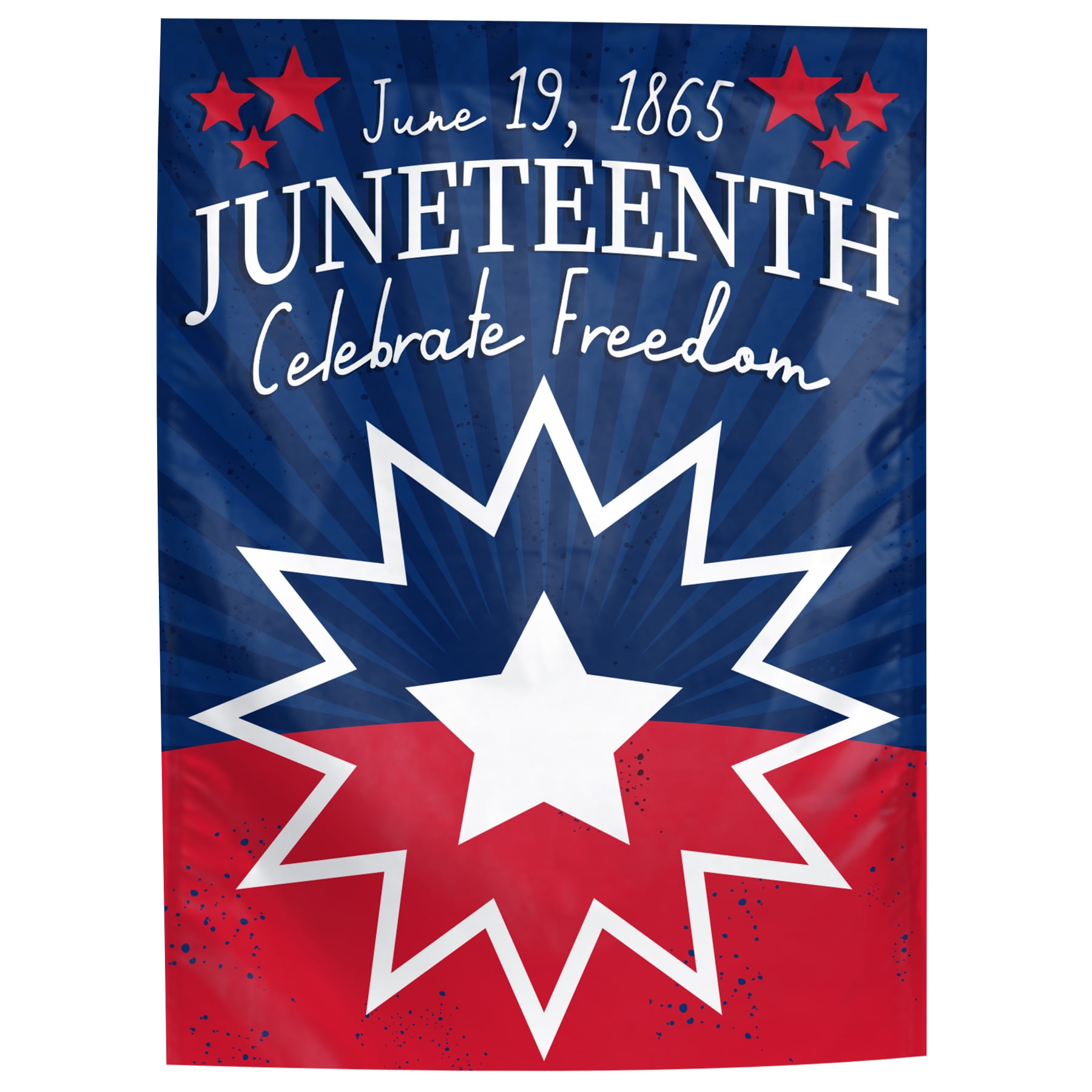 WinCraft Juneteenth Patriotic 12" x 18" Garden Flag - Walmart.com