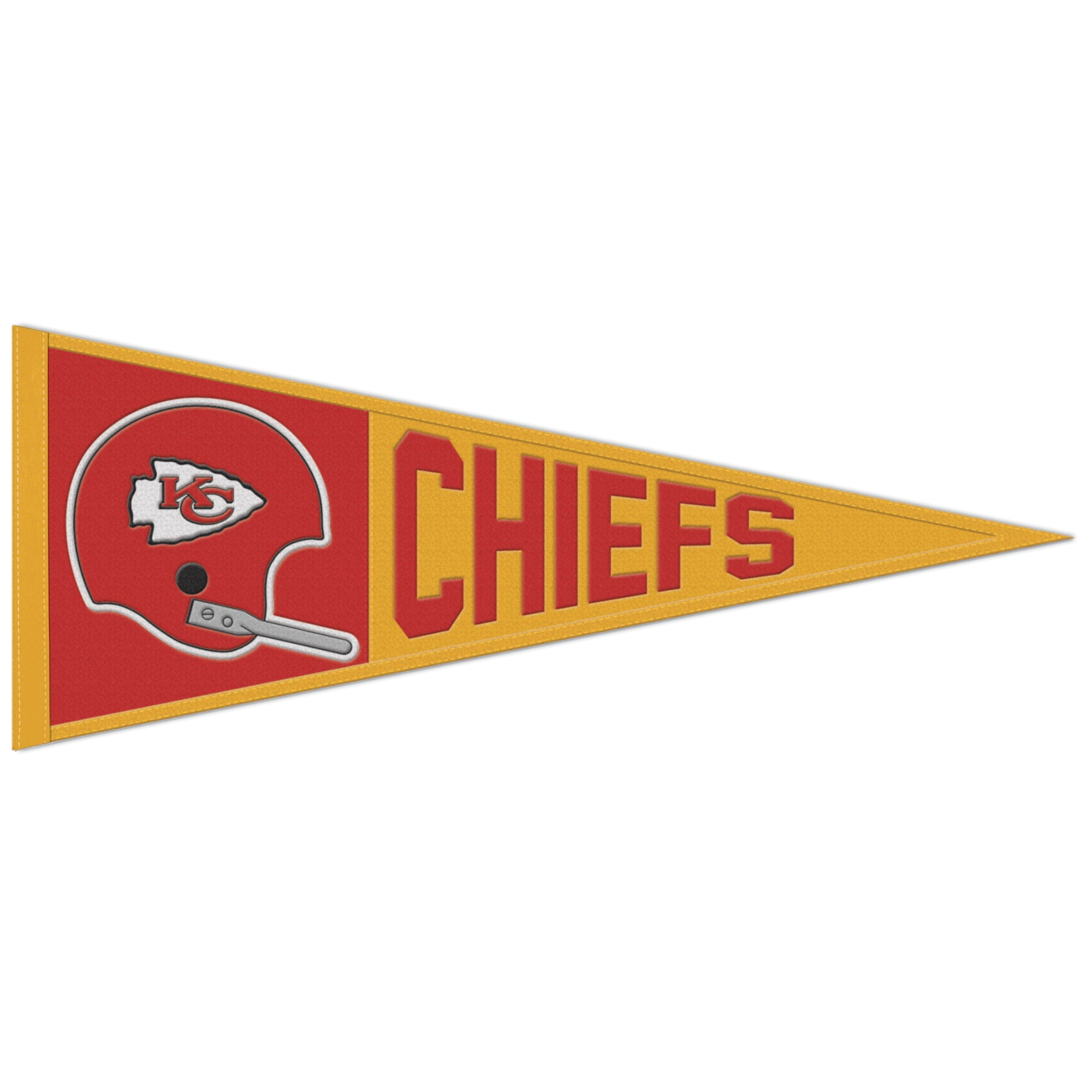 WinCraft Kansas City Chiefs 13" x 32" Retro Logo Pennant - Walmart.com