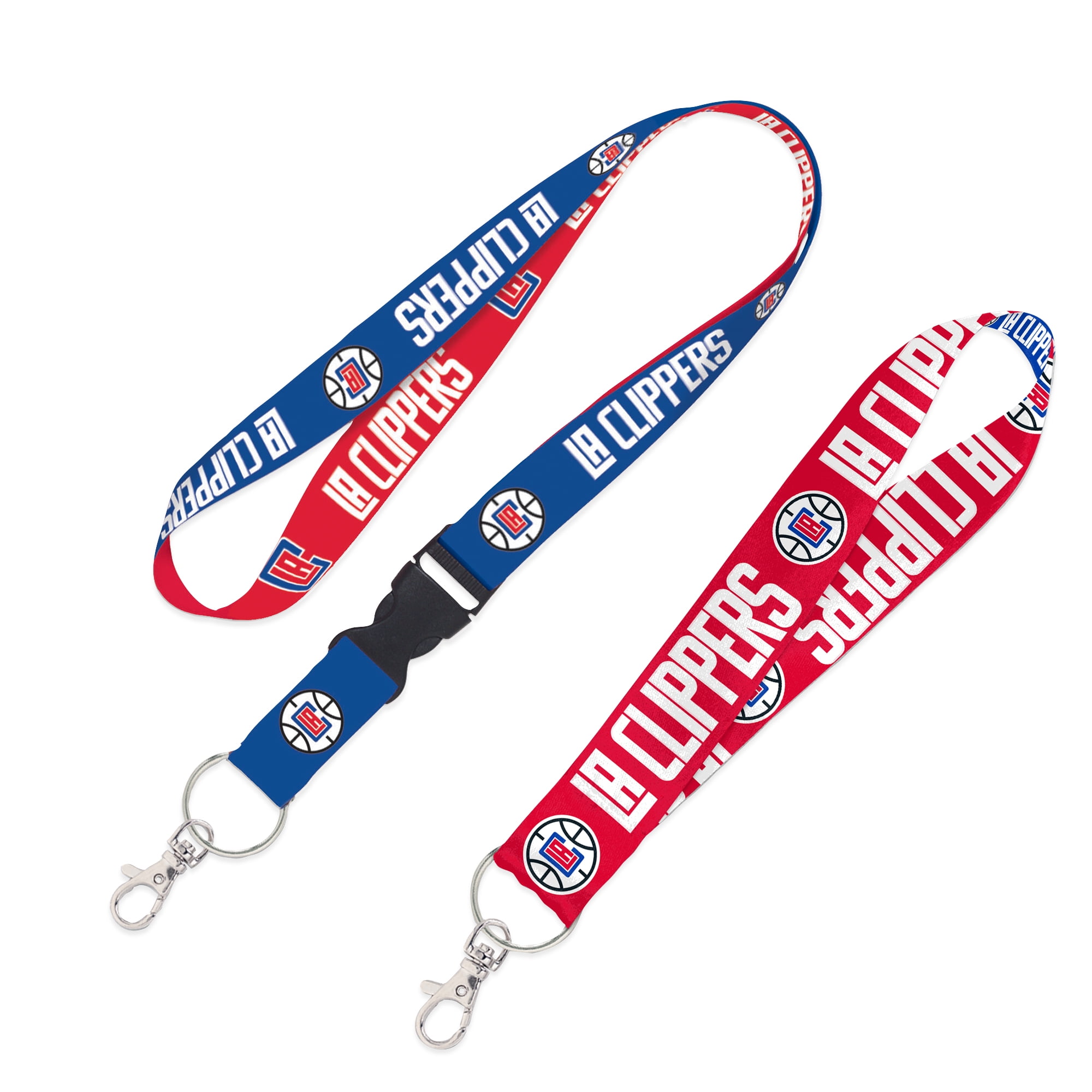 WinCraft LA Clippers 2-Pack Lanyard with Detachable Buckle & Key Strap ...