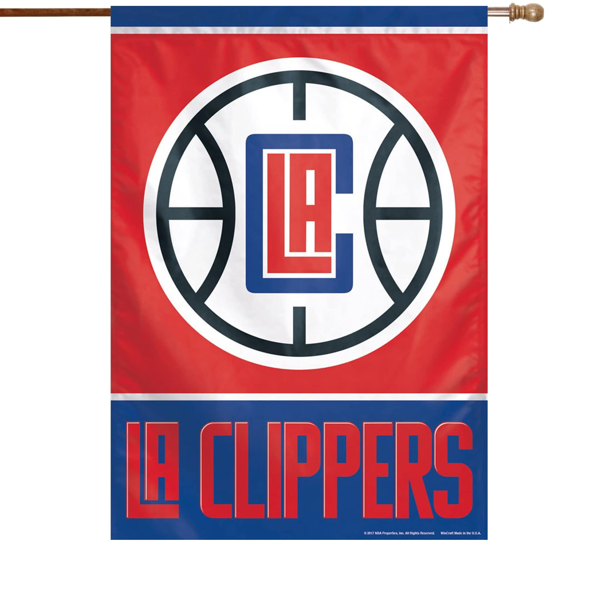 WinCraft LA Clippers 28" x 40" Primary Logo House Flag - Walmart.com