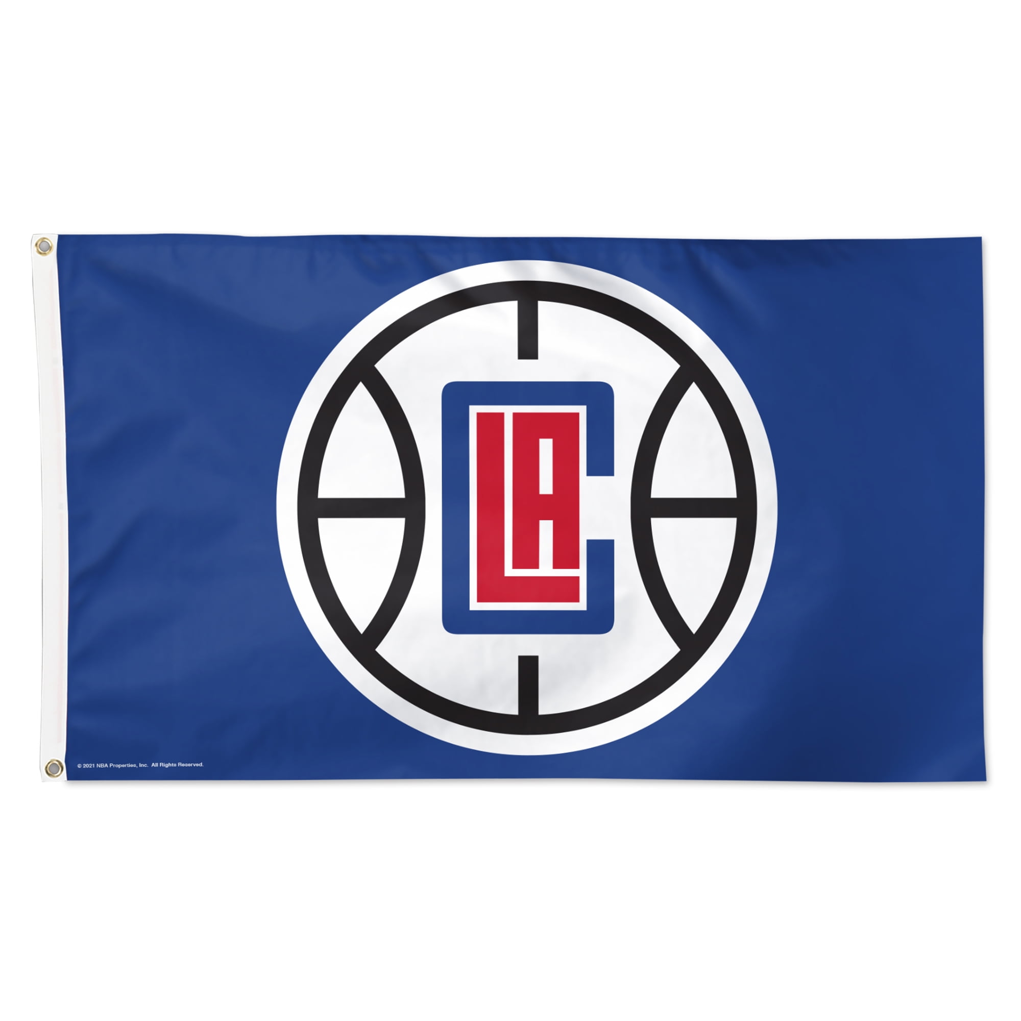 WinCraft LA Clippers 3' x 5' Single-Sided Deluxe Primary Team Logo Flag ...