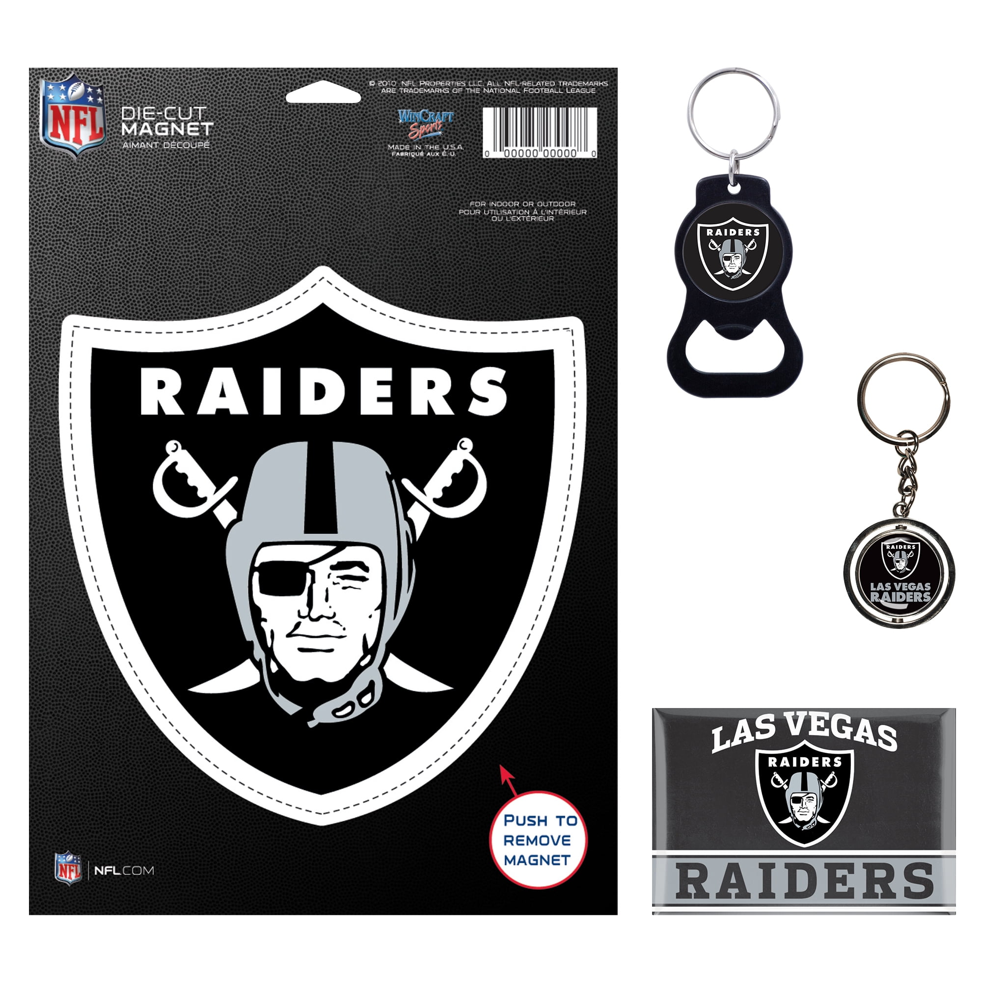 Las Vegas Raiders Keychain