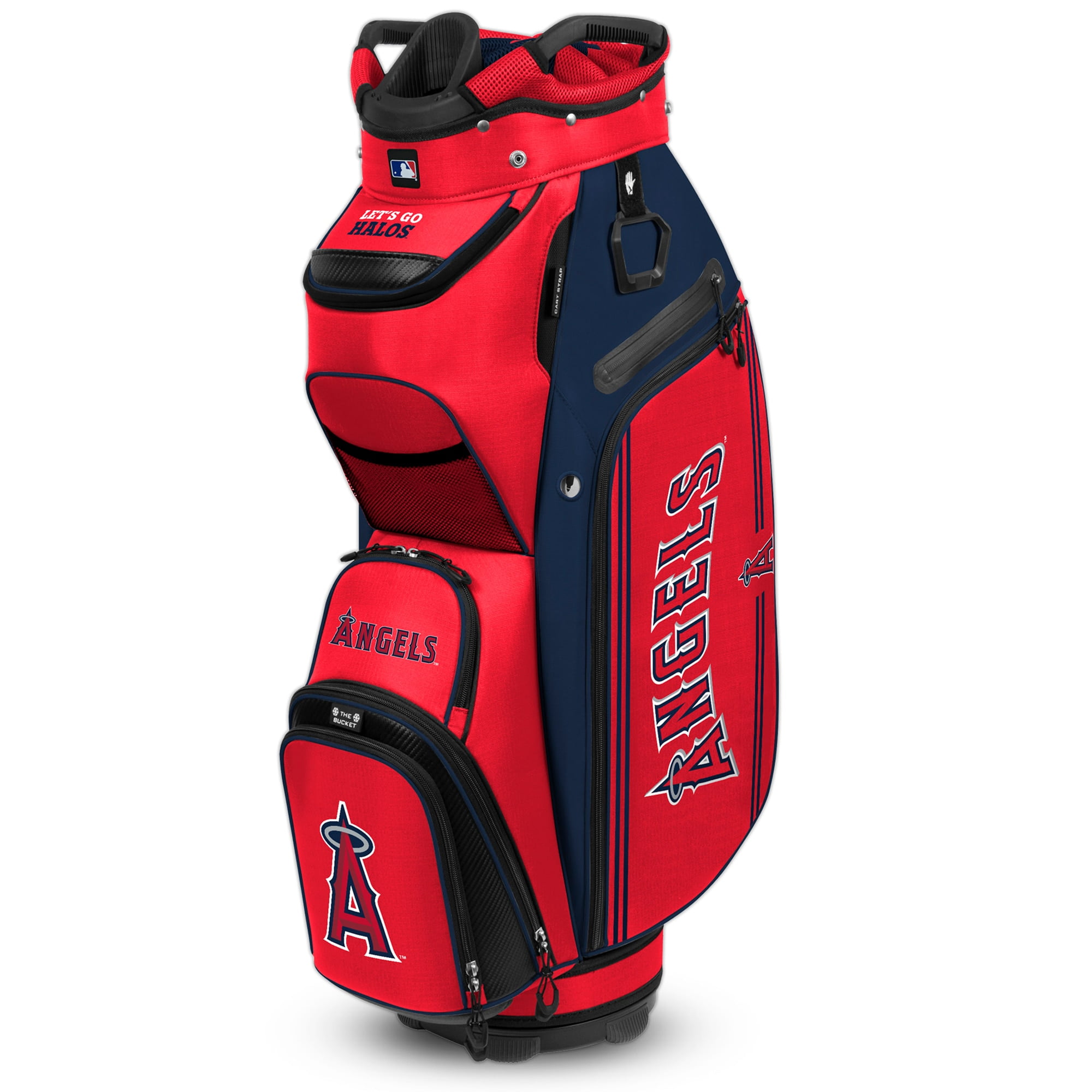 WinCraft Los Angeles Angels Bucket III Cooler Cart Golf Bag - Walmart.com