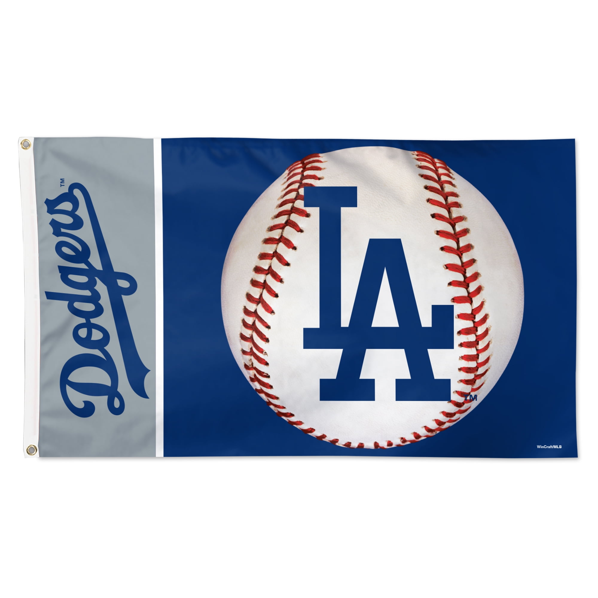 WinCraft Los Angeles Dodgers 3' x 5' Baseball Deluxe Single-Sided Flag ...