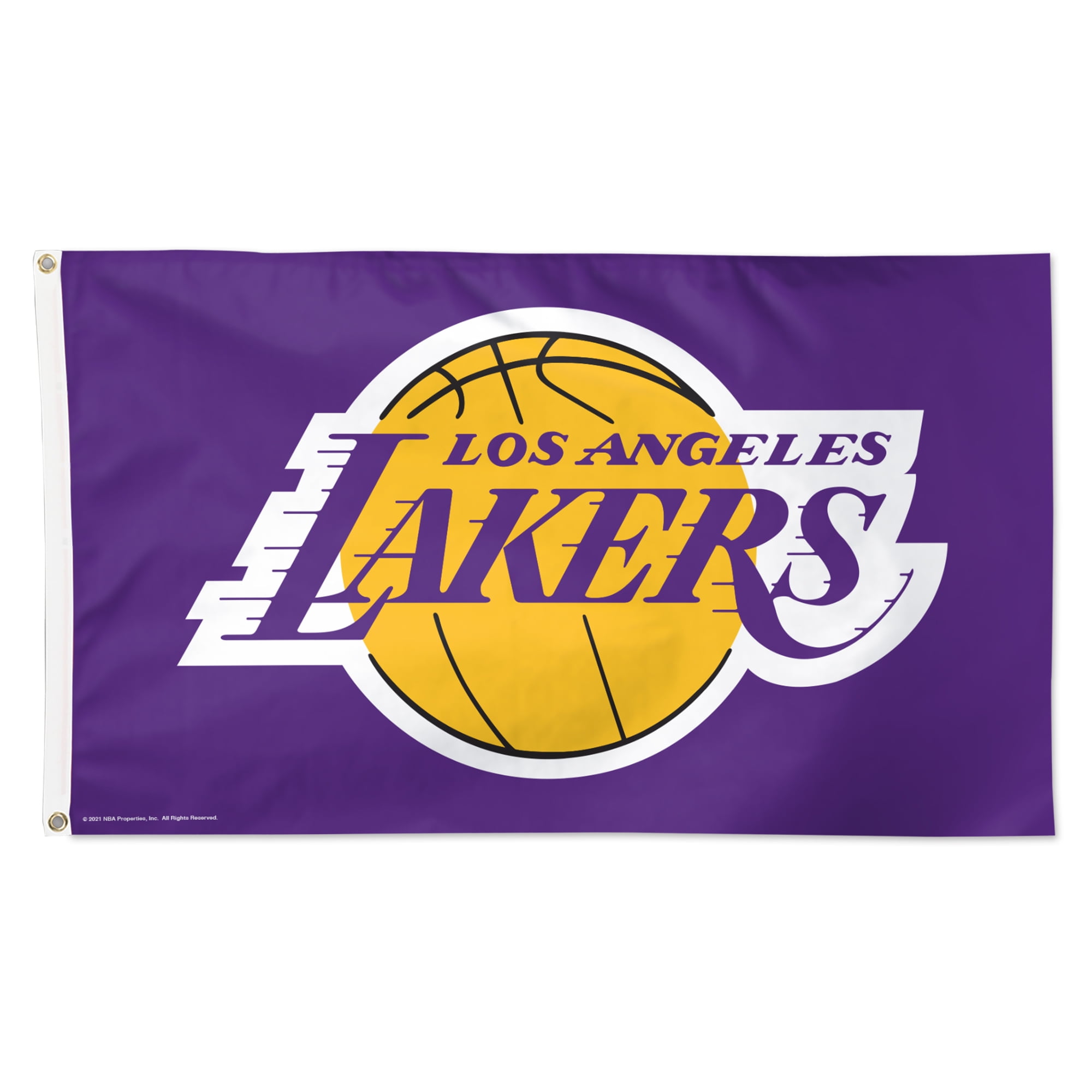 WinCraft Los Angeles Lakers 3' x 5' Single-Sided Deluxe Primary Team ...