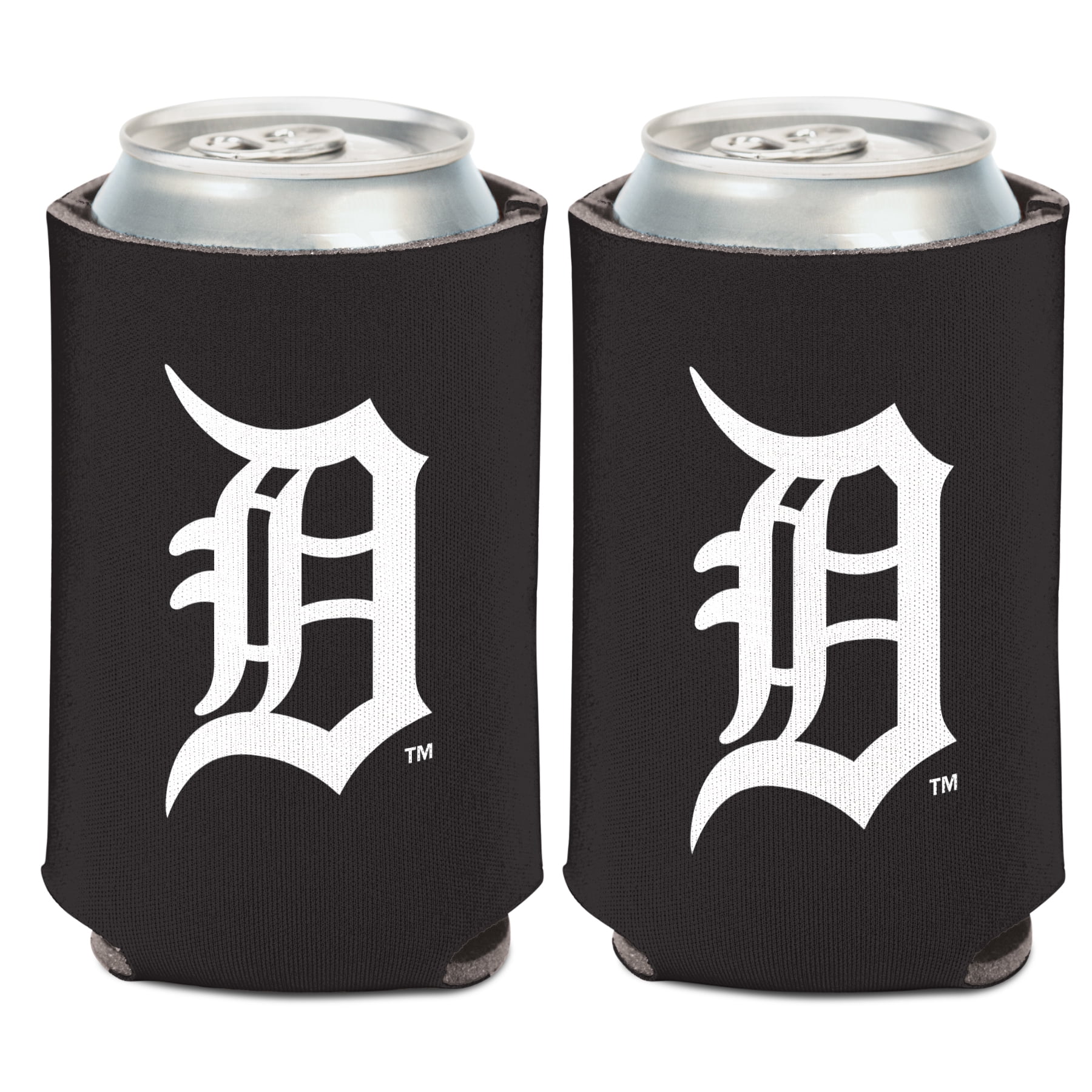 WinCraft MLB Detroit Tigers Team Black 12oz Can Cooler, Collapsible ...