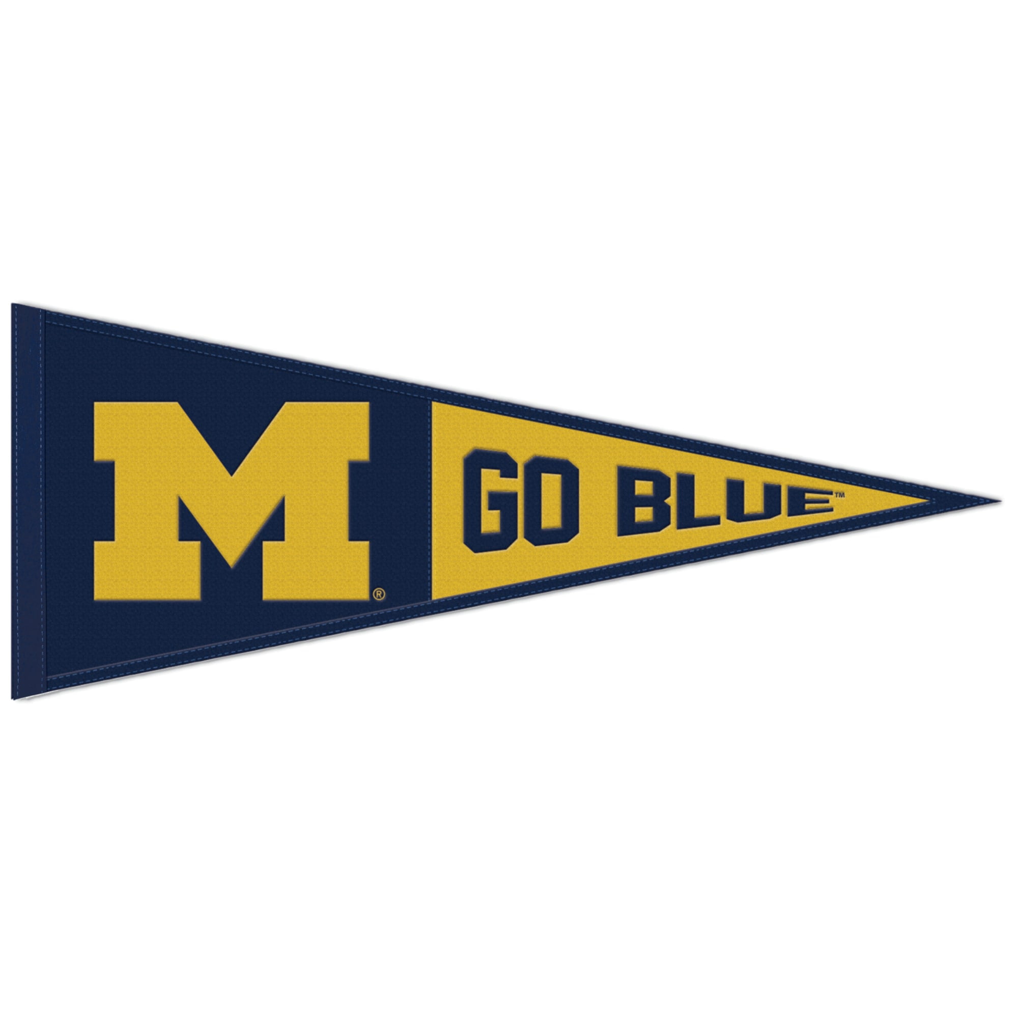 WinCraft Michigan Wolverines 13" x 32" Slogan Pennant - Walmart.com