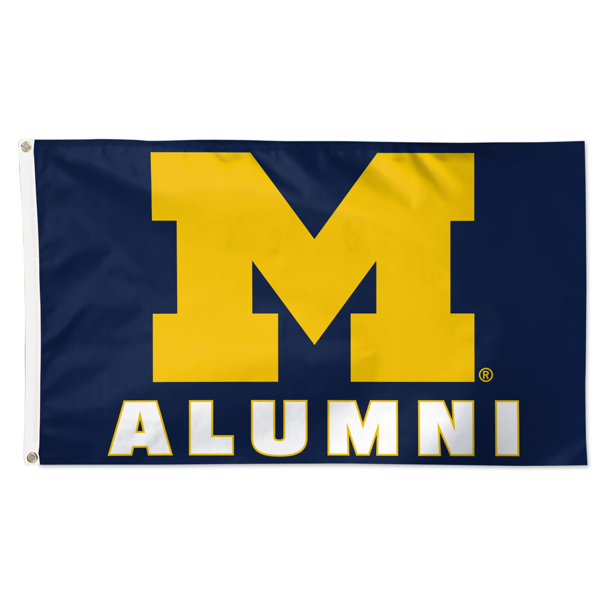 WinCraft Michigan Wolverines 3' x 5' Single-Sided Deluxe Alumni School ...