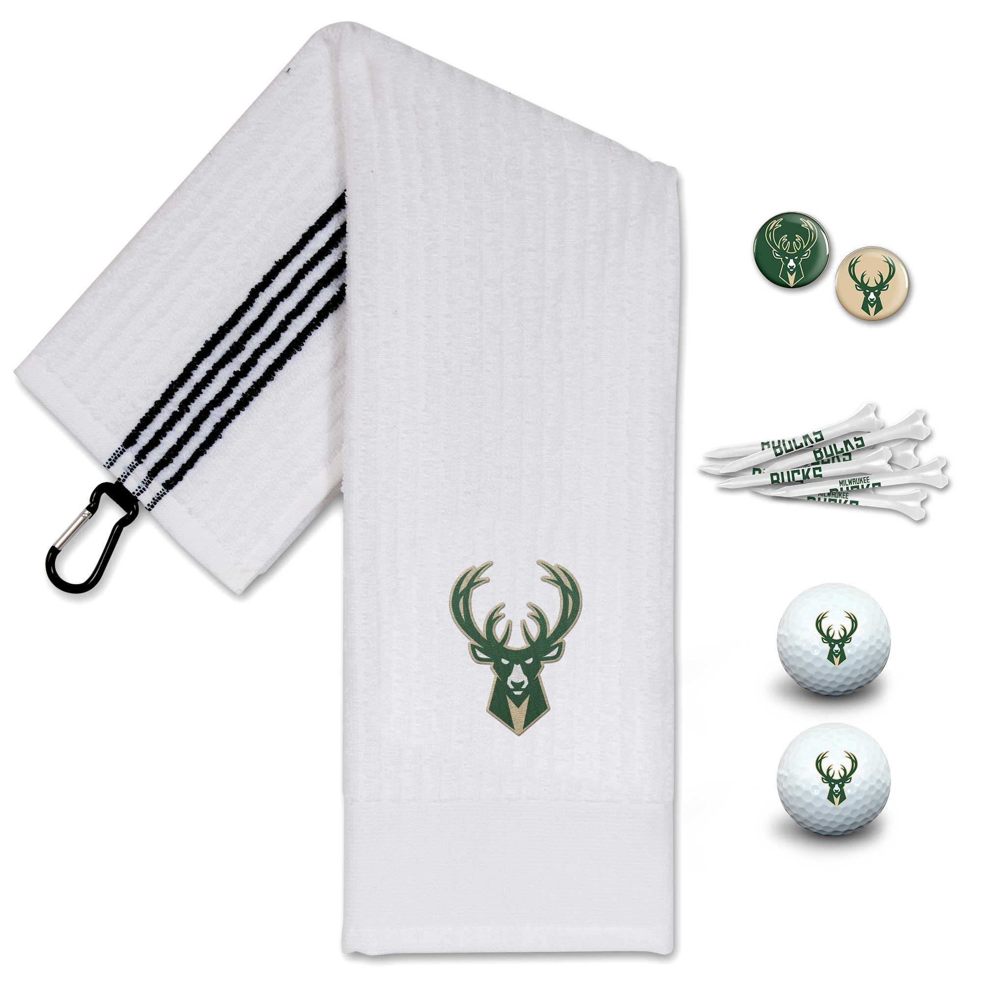 WinCraft Milwaukee Bucks Golf Gift Set - Walmart.com