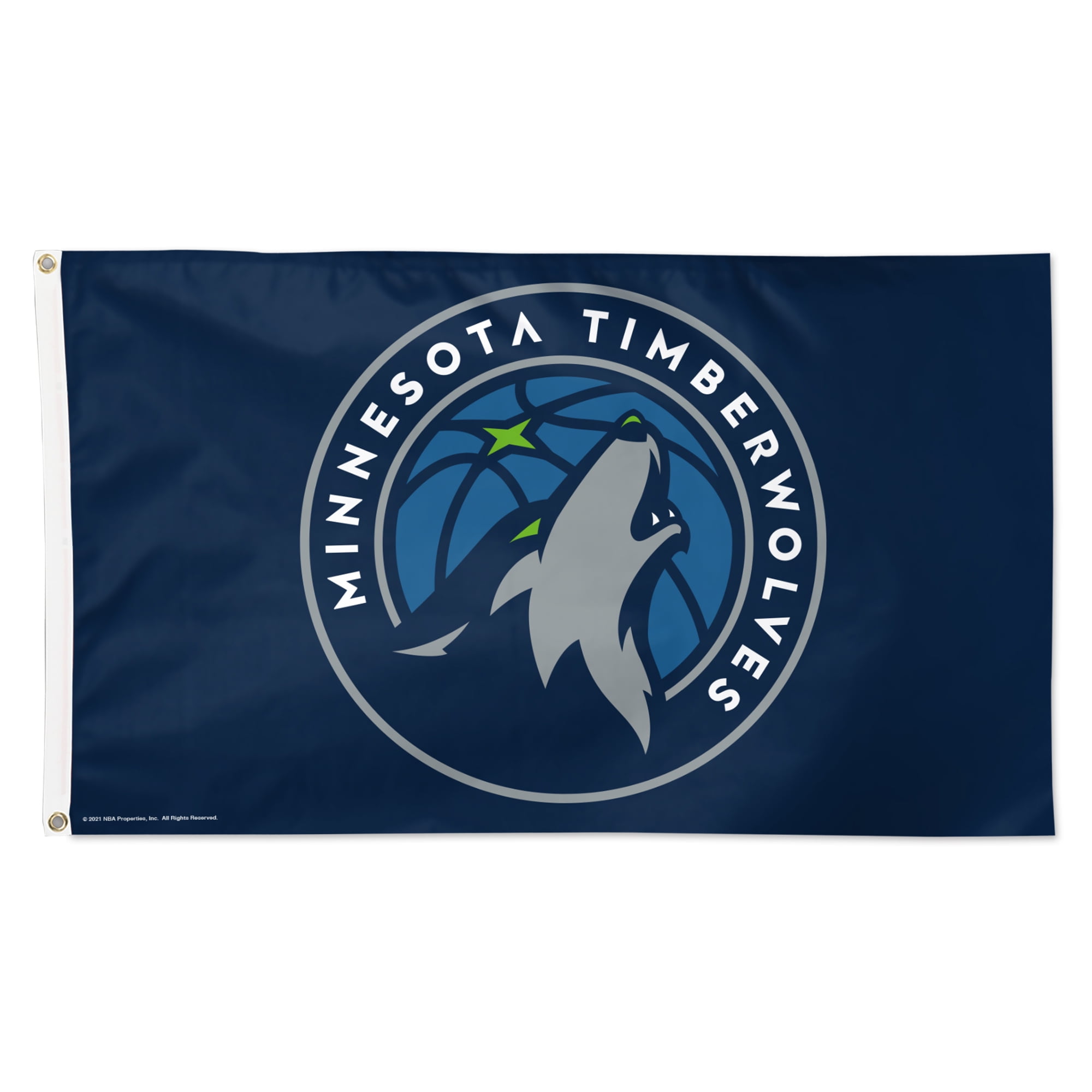 WinCraft Minnesota Timberwolves 3' x 5' Single-Sided Deluxe Primary ...