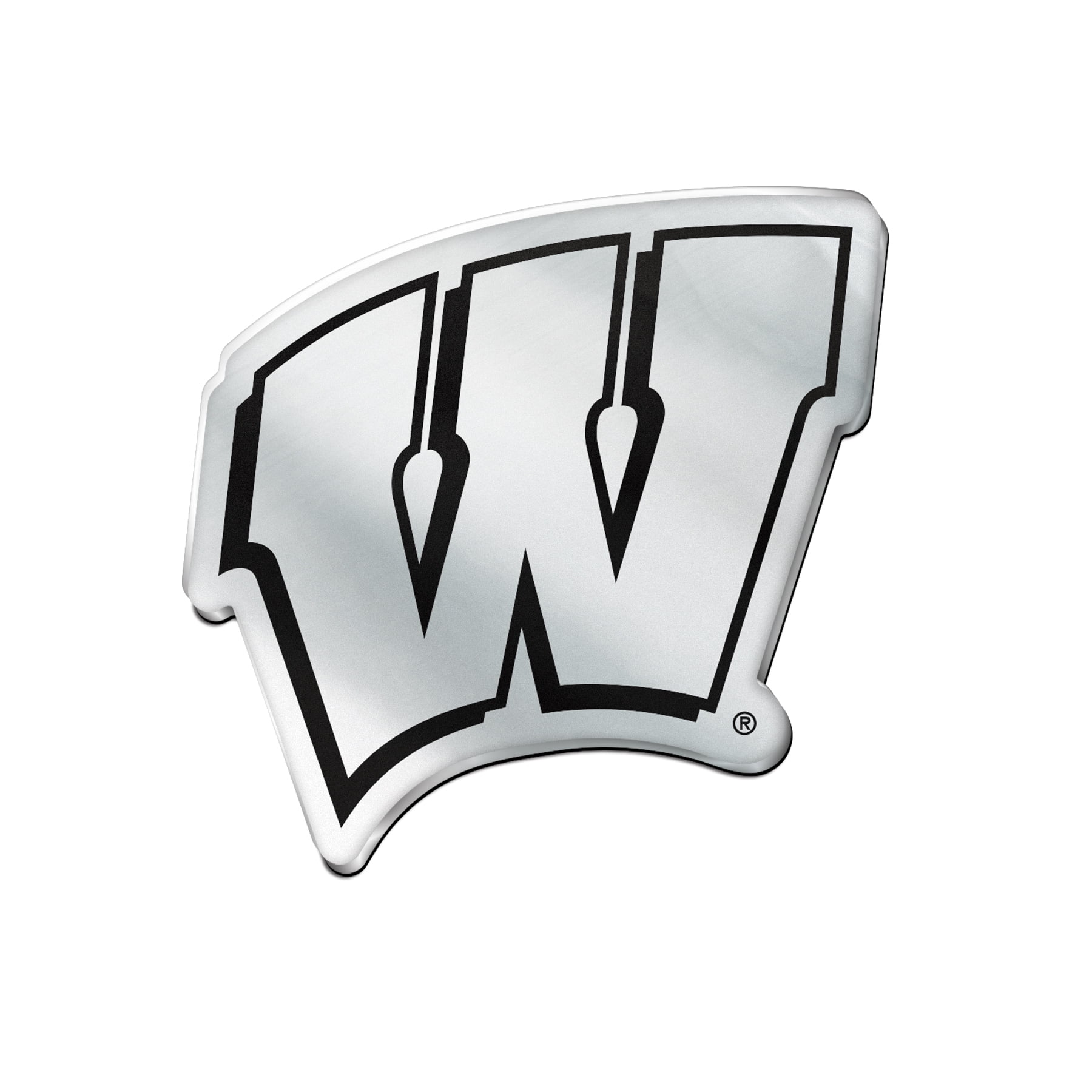 WinCraft NCAA Wisconsin Prime Metallic Auto Emblem - Walmart.com