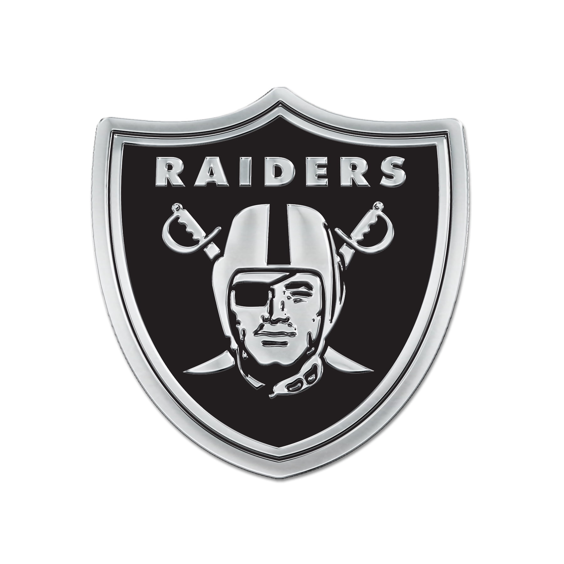 WinCraft NFL Las Vegas Raiders Prime Metallic Auto Emblem - Walmart.com