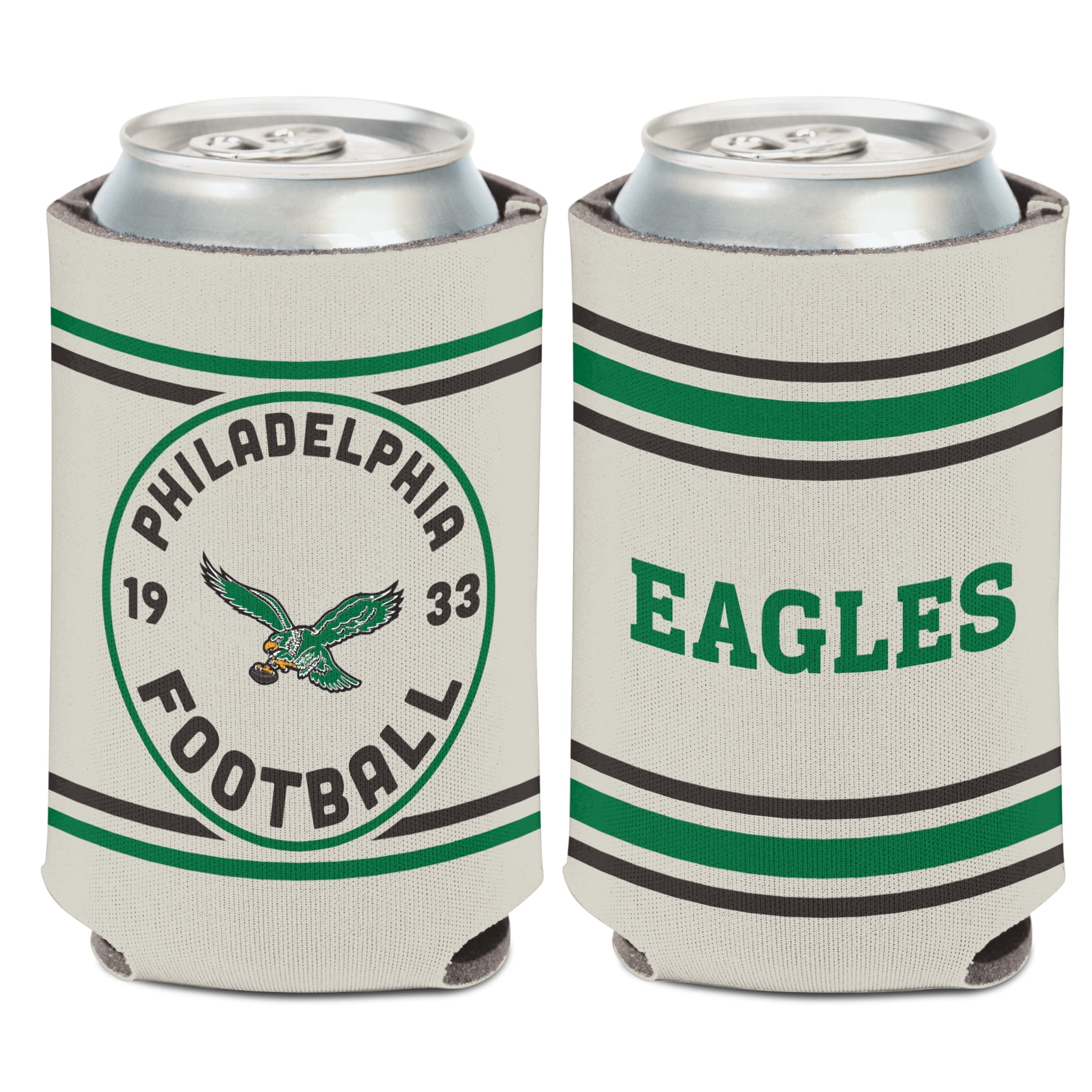 WinCraft NFL Philadelphia Eagles Vintage 12oz Can Cooler, Collapsible ...