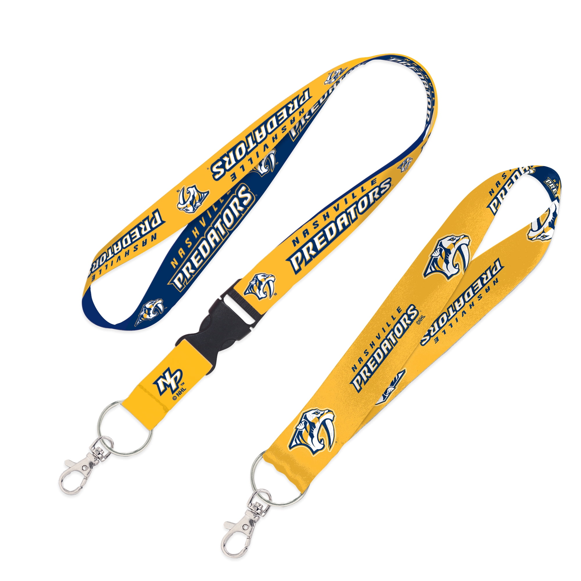 WinCraft Nashville Predators 2-Pack Lanyard with Detachable Buckle ...