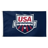 WinCraft Navy USA Swimming 3' x 5' Deluxe Flag - Walmart.com