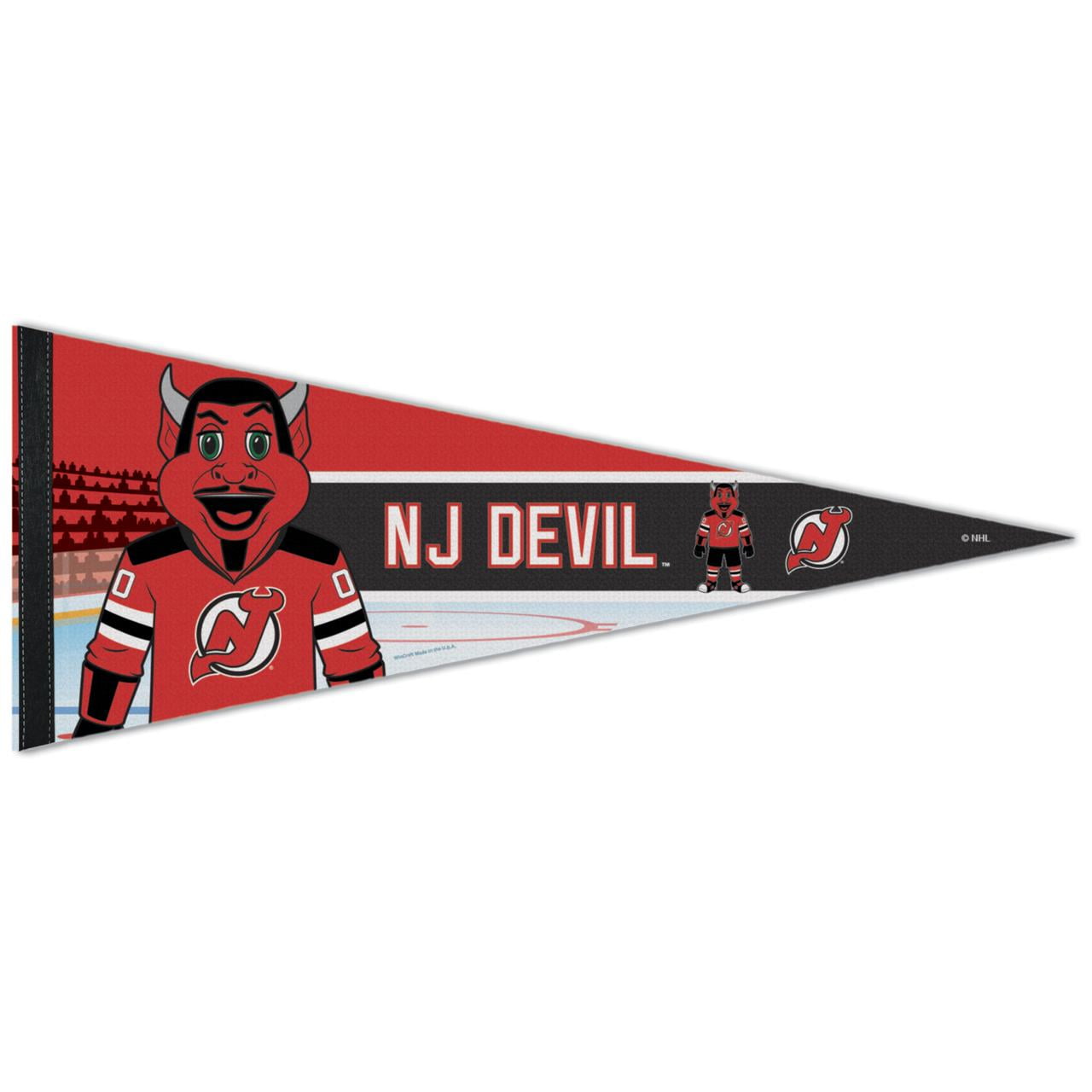 WinCraft New Jersey Devils 12" x 30" Mascot Premium Pennant - Walmart.com