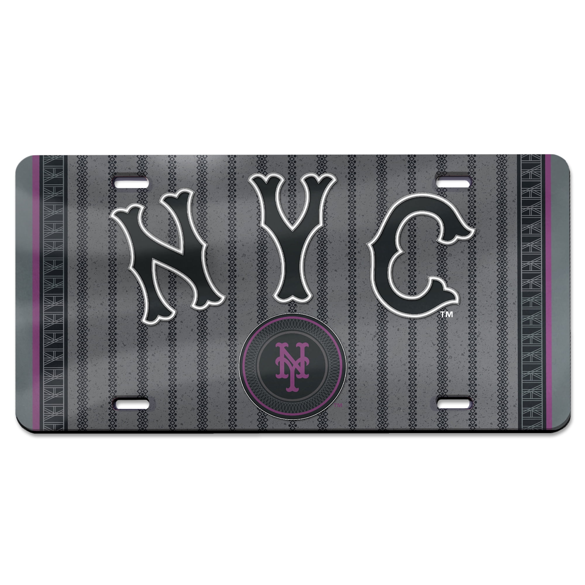WinCraft New York Mets 2024 City Connect Laser Cut Acrylic License ...
