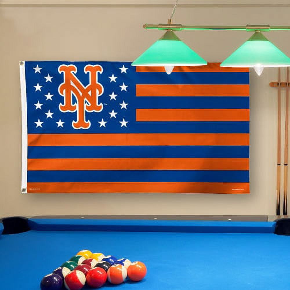 WinCraft New York Mets Deluxe Stars & Stripes 3' x 5' Flag - Walmart.com