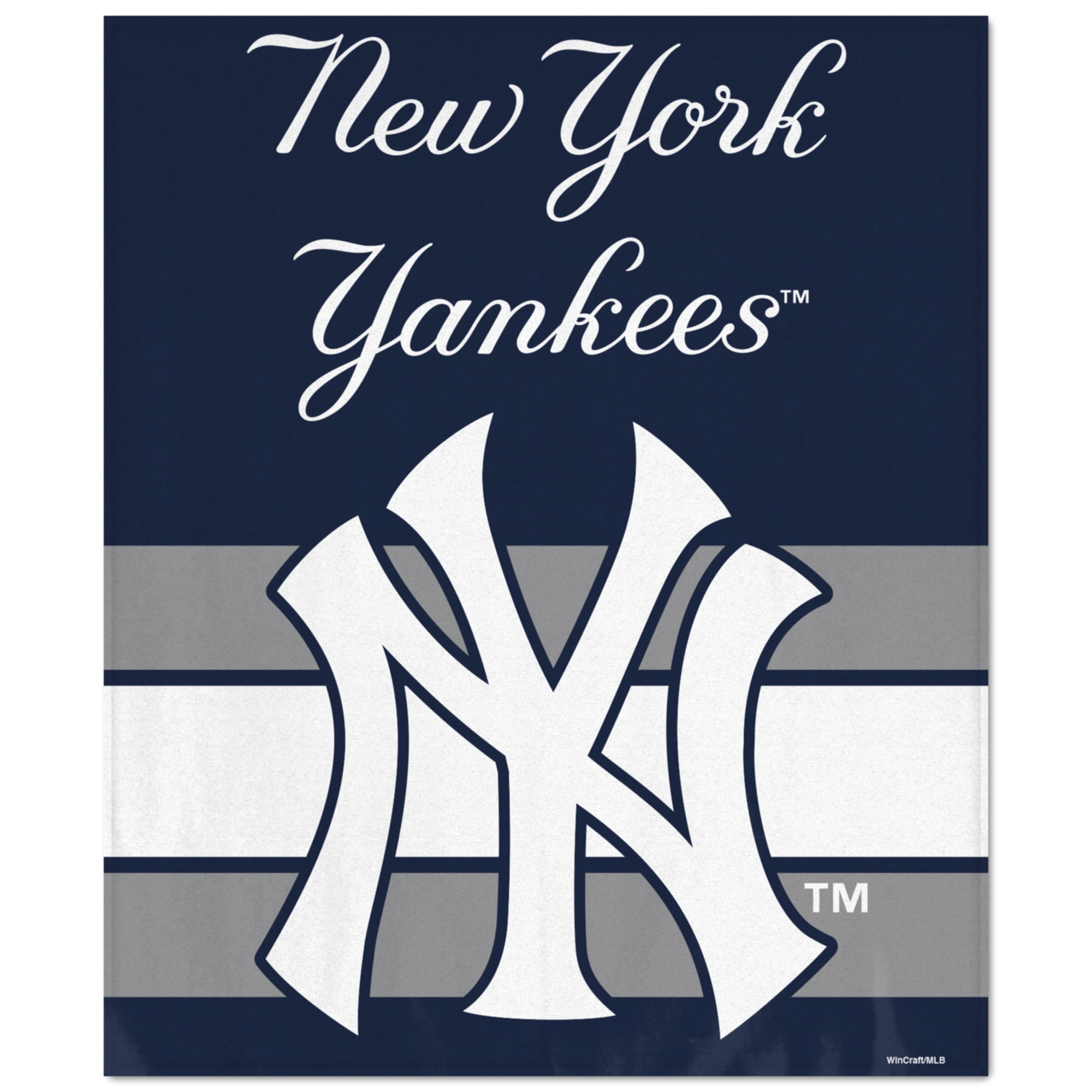 WinCraft New York Yankees Ultra Plush 50" x 60" Throw Blanket - Walmart.com