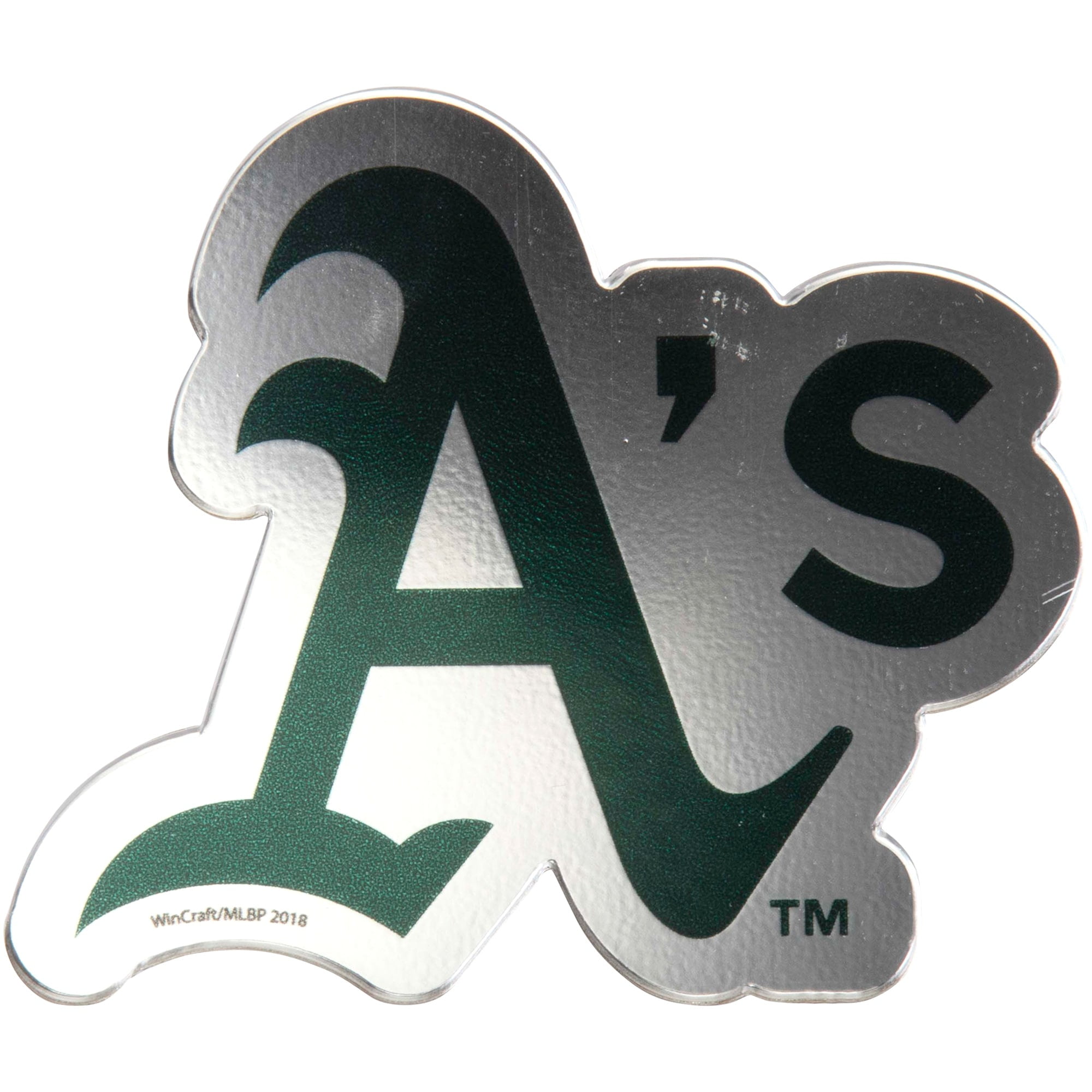 WinCraft Oakland Athletics Metallic Freeform Auto Emblem - Walmart.com