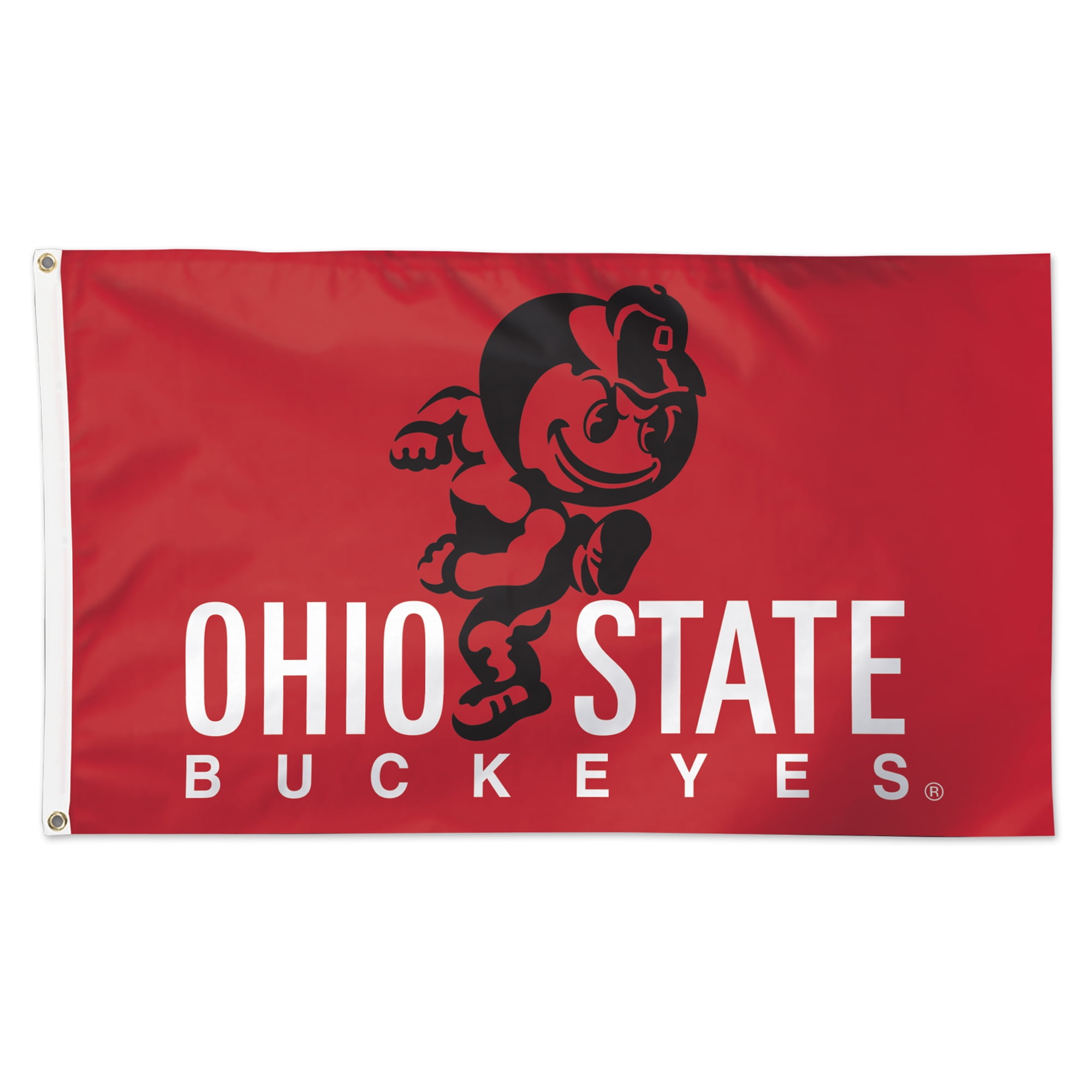 WinCraft Ohio State Buckeyes 3' x 5' Single-Sided Deluxe Retro Flag ...