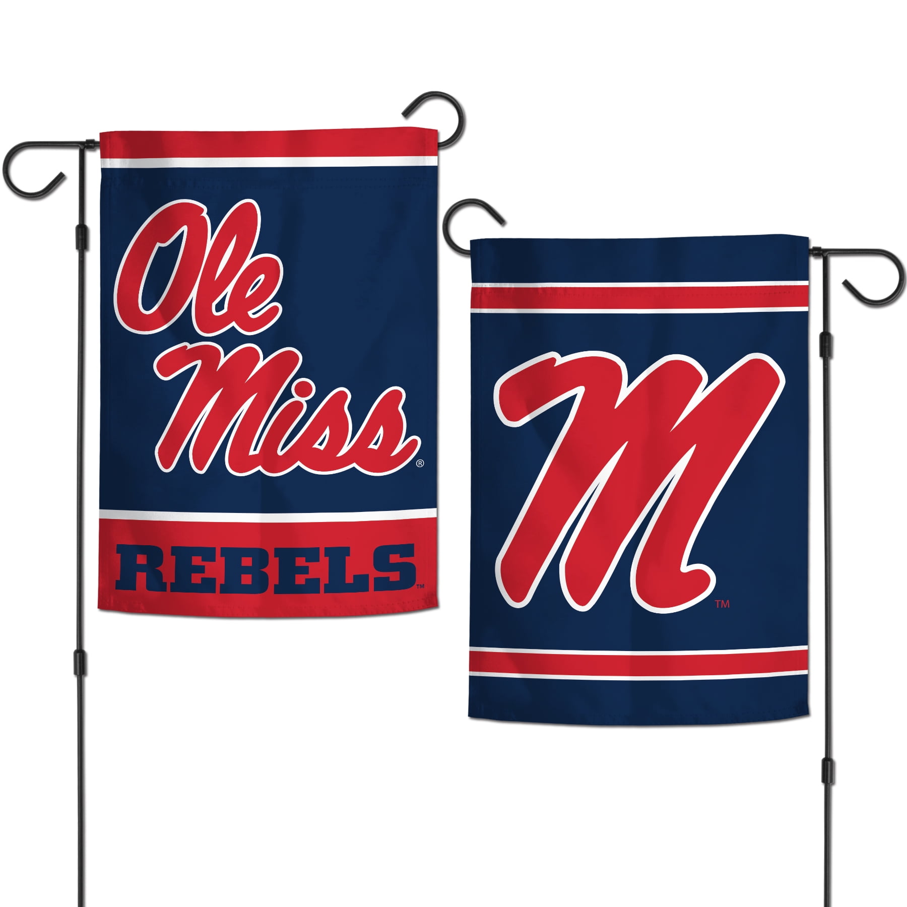 NCAA Mississippi Name 12" x 18" Garden Flag - Walmart.com