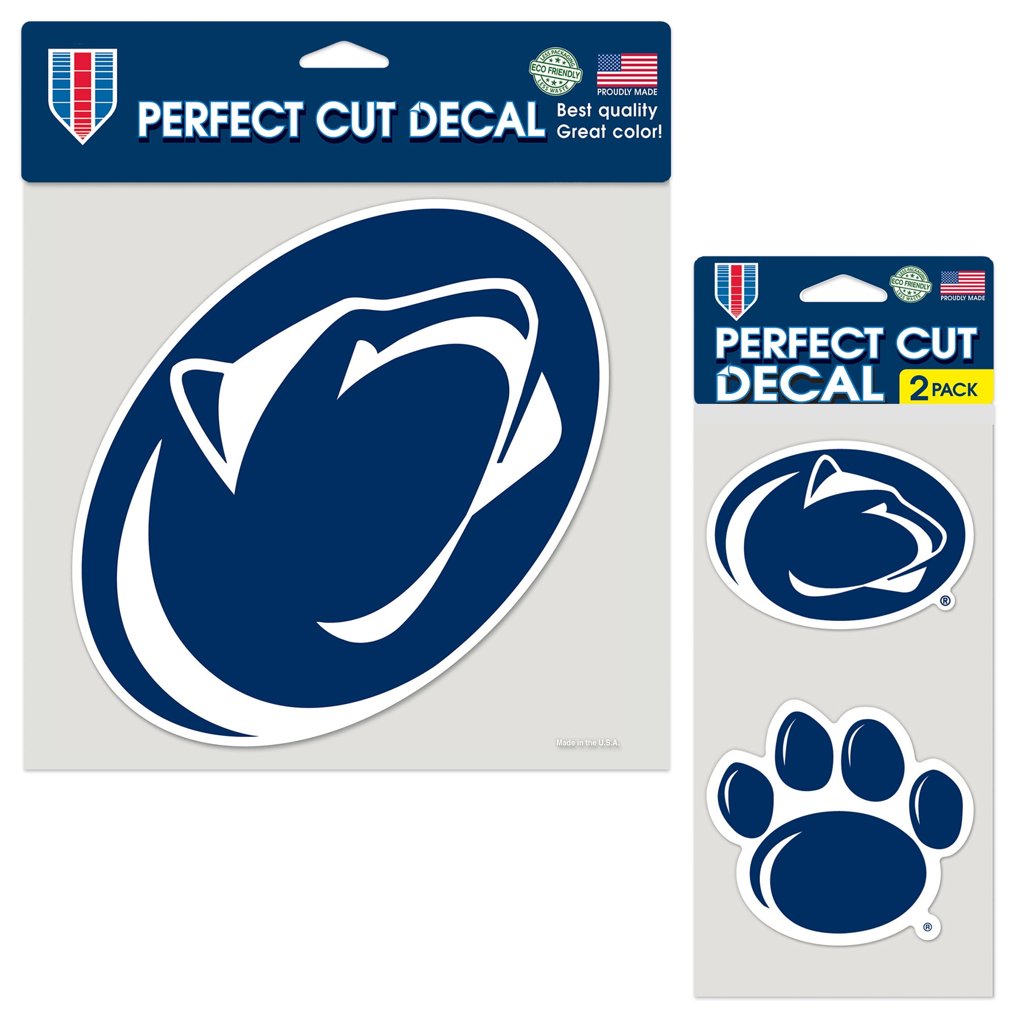 WinCraft Penn State Nittany Lions Three-Pack Perfect Cut Decals ...