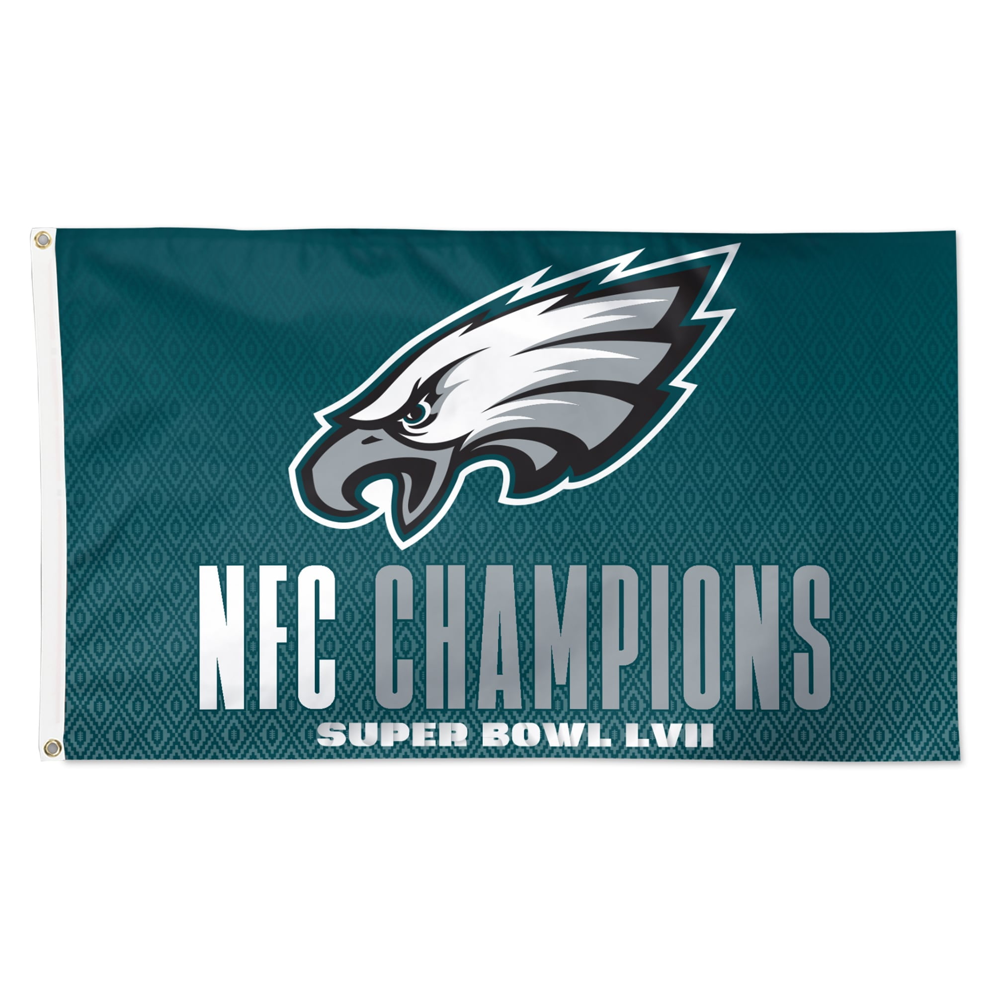 WinCraft Philadelphia Eagles 2022 NFC Champions Deluxe Flag, 3' x 5 ...