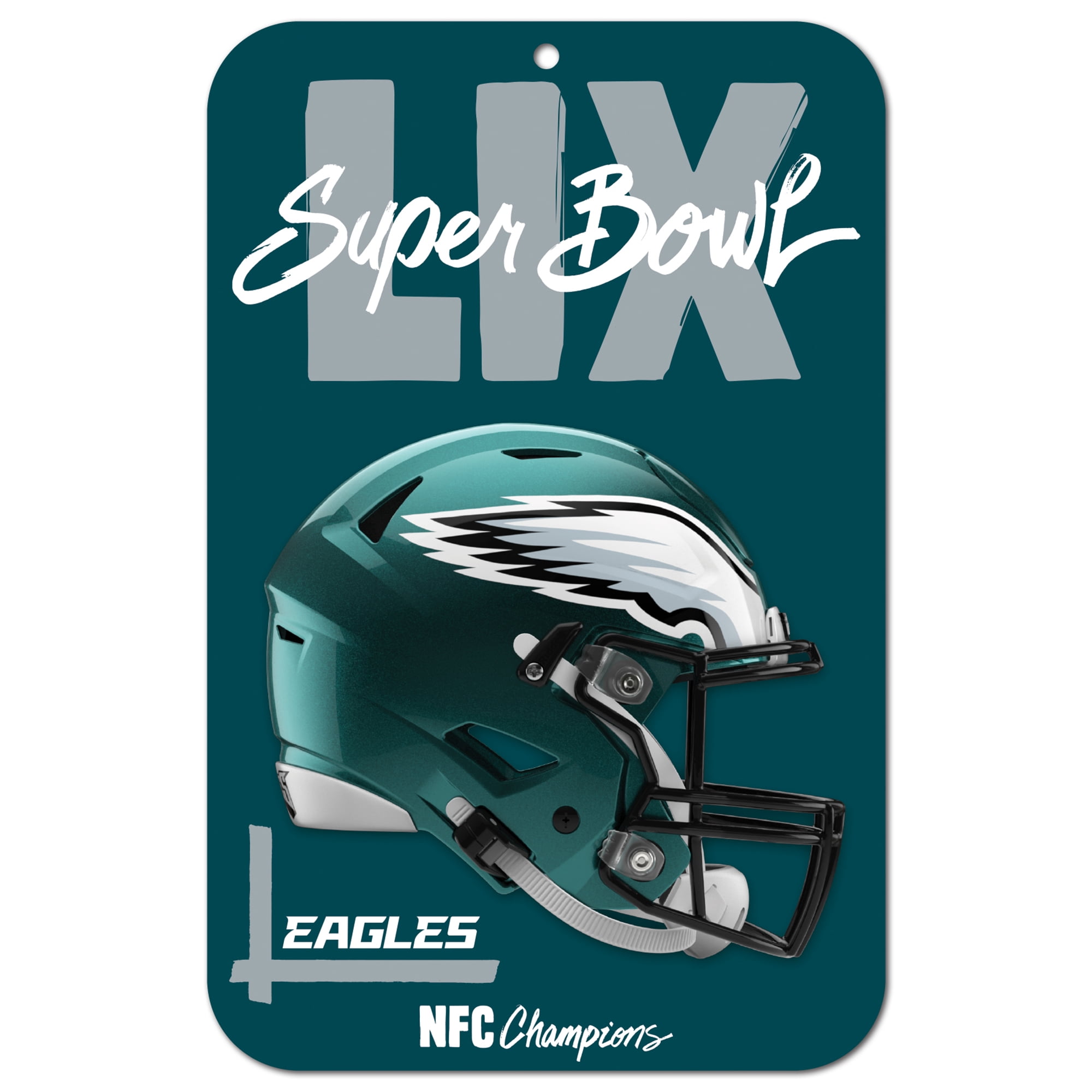 WinCraft Philadelphia Eagles 2024 NFC Champions 11" x 17" Indoor ...