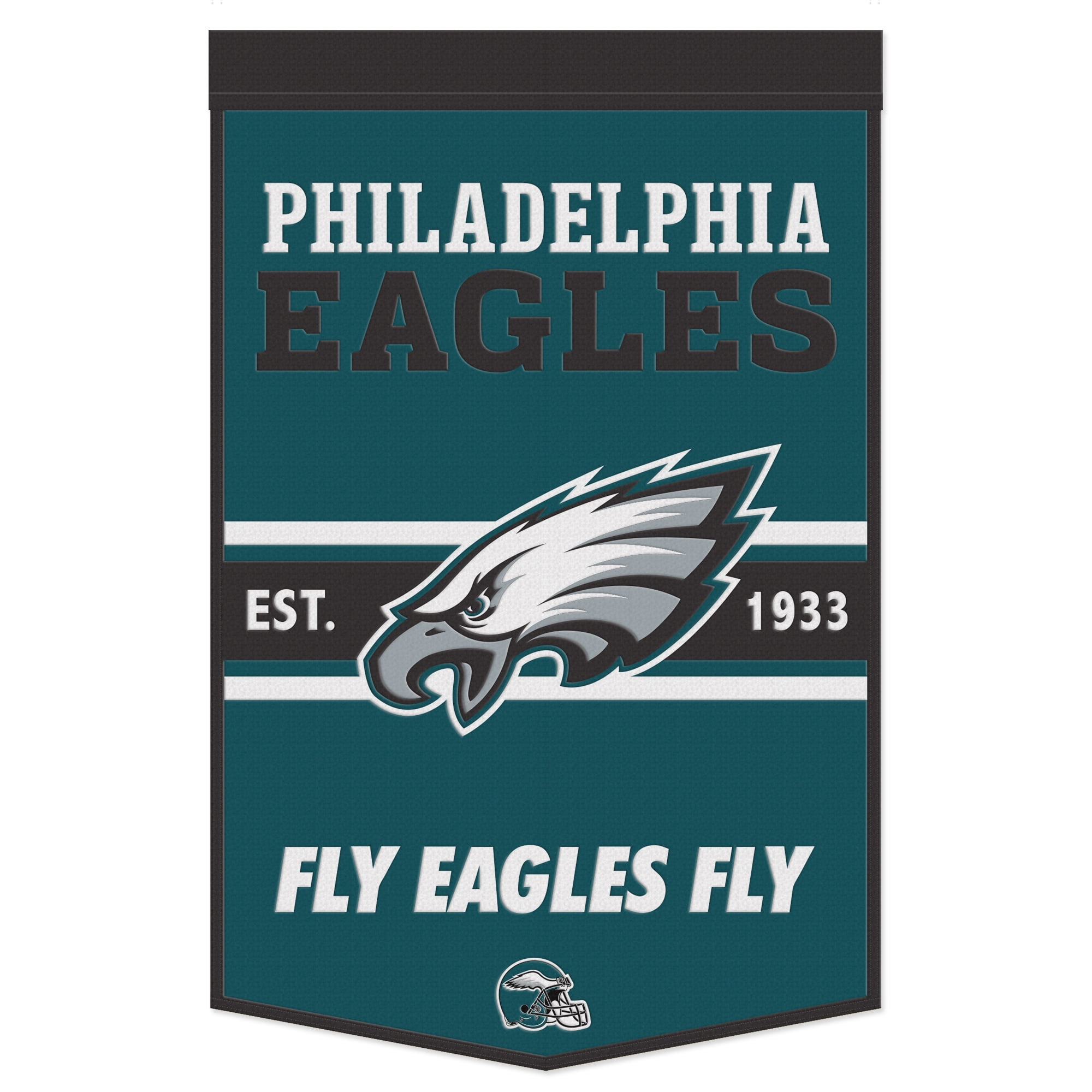 WinCraft Philadelphia Eagles 24" x 38" Slogan Banner - Walmart.com
