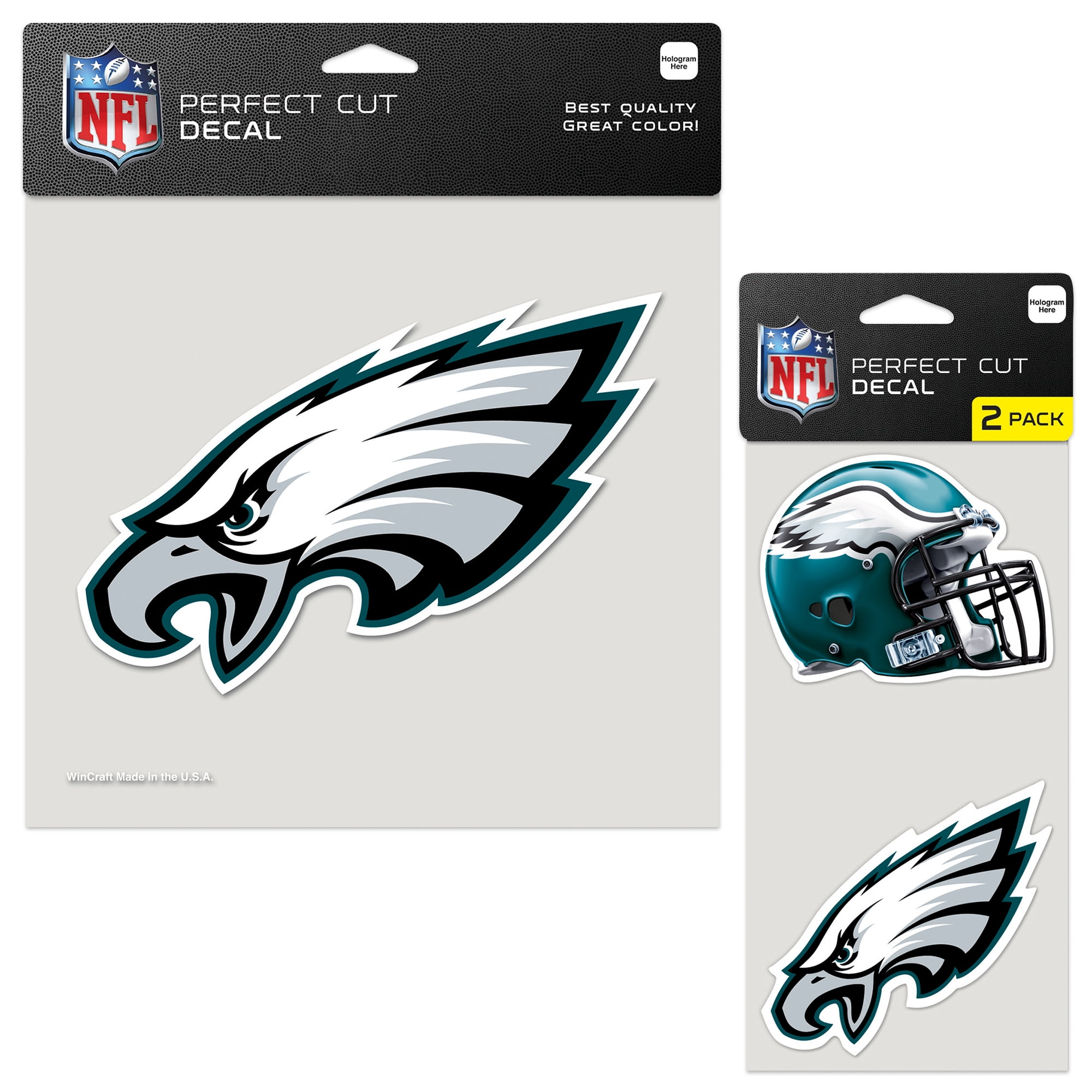 WinCraft Philadelphia Eagles Three-Pack Perfect Cut Decals - Walmart.com