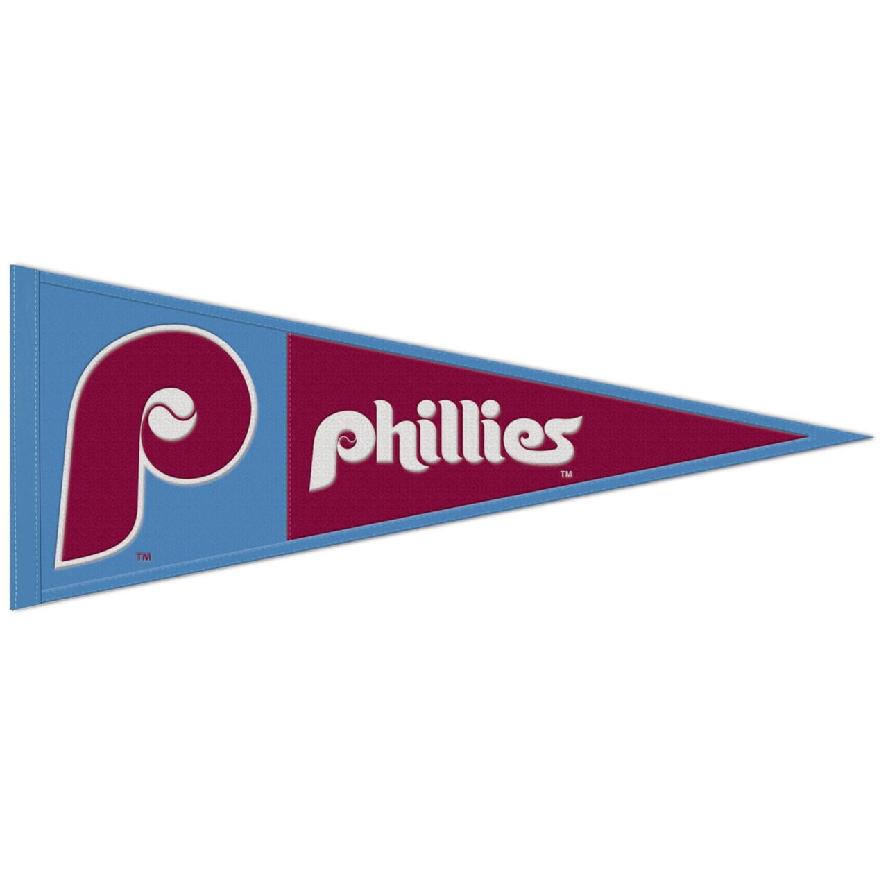 WinCraft Philadelphia Phillies 13" x 32" Retro Logo Pennant - Walmart.com