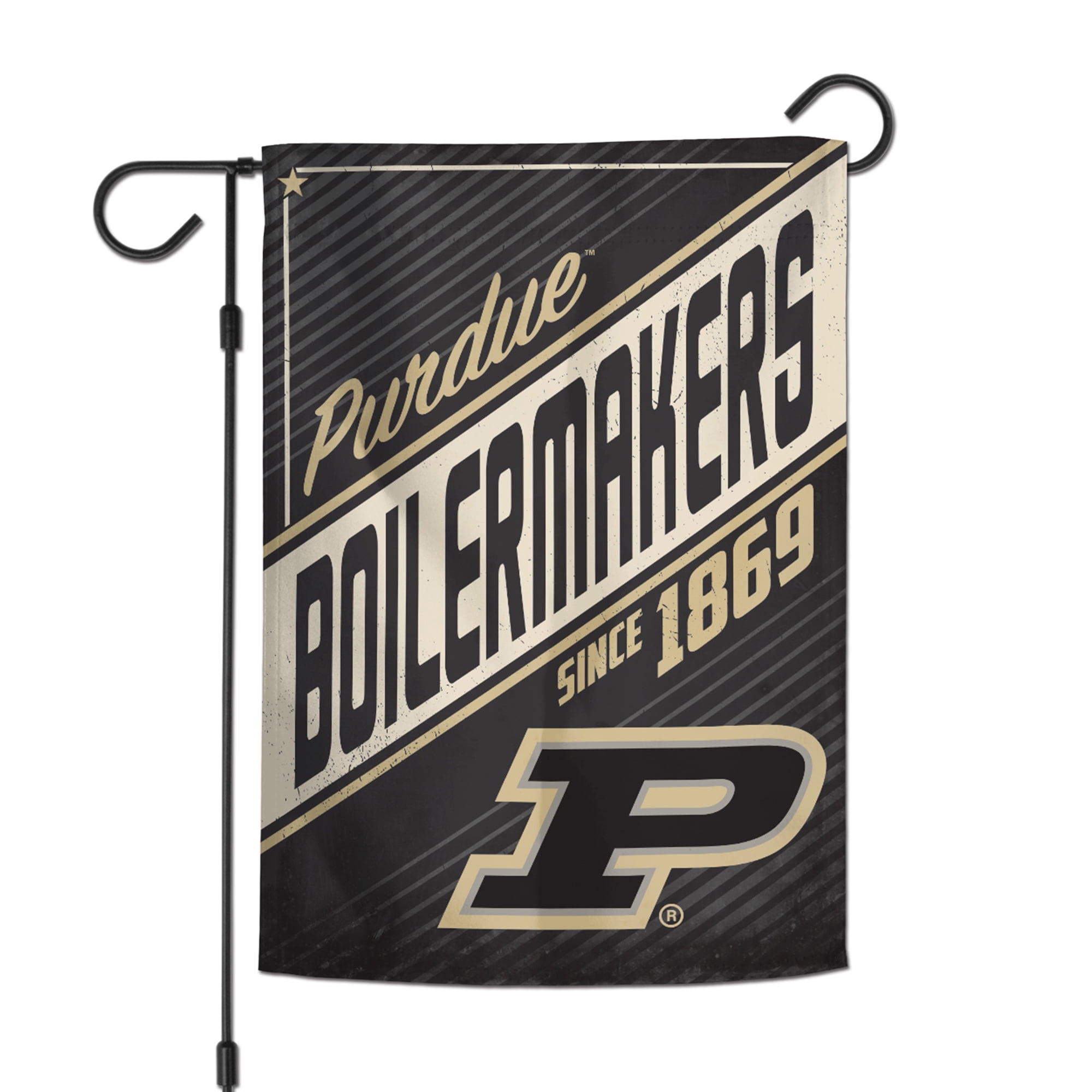 WinCraft Purdue Boilermakers 12" x 18" Throwback Logo Double-Sided ...