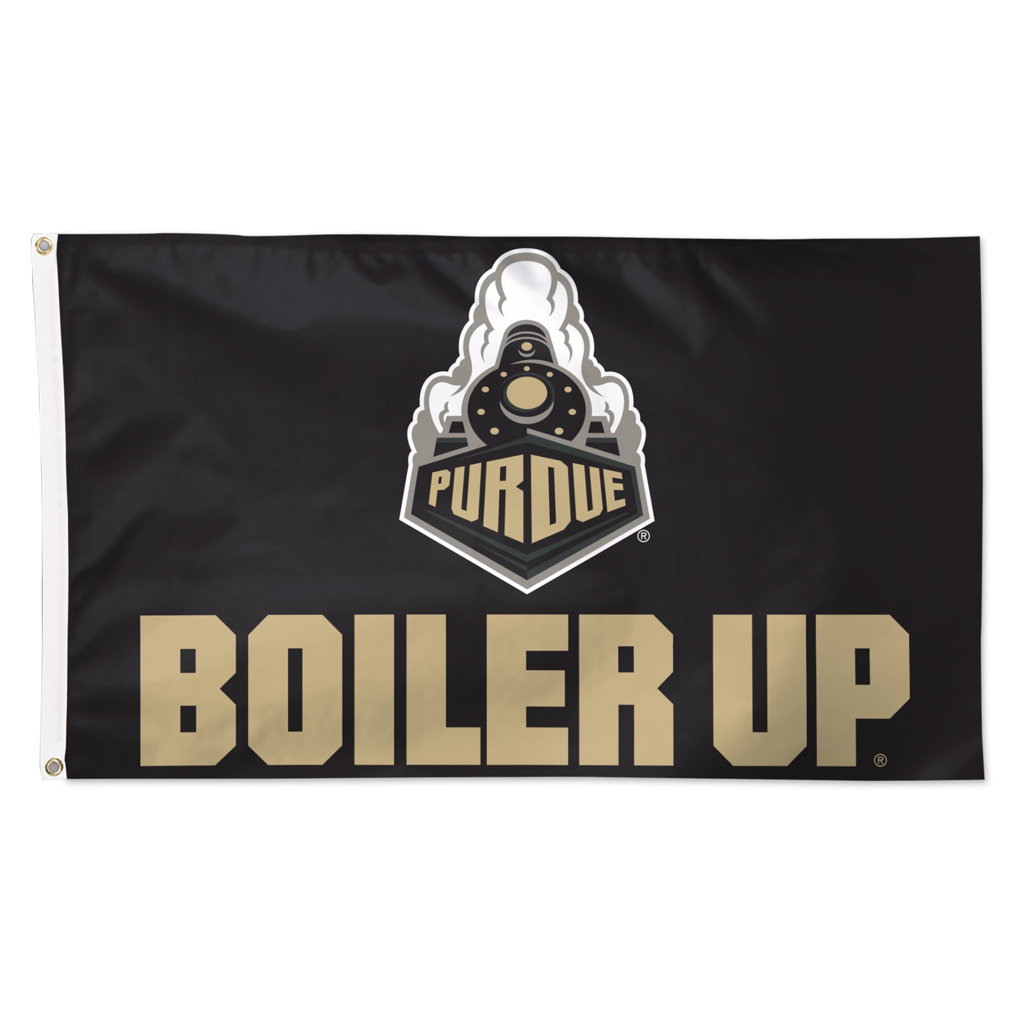 WinCraft Purdue Boilermakers 3' x 5' Single-Sided Deluxe Team Slogan ...