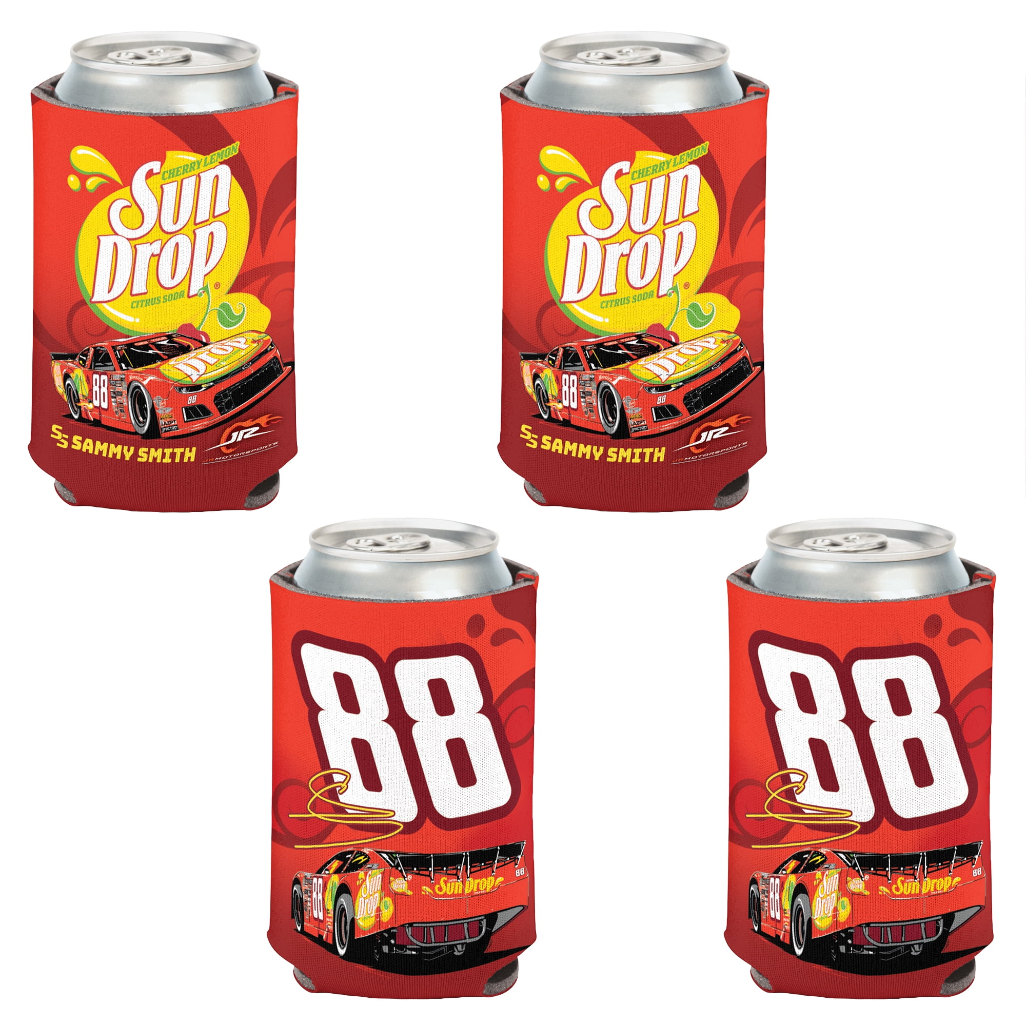 WinCraft Sammy Smith Cherry SunDrop 12oz. Can Cooler Four-Pack ...