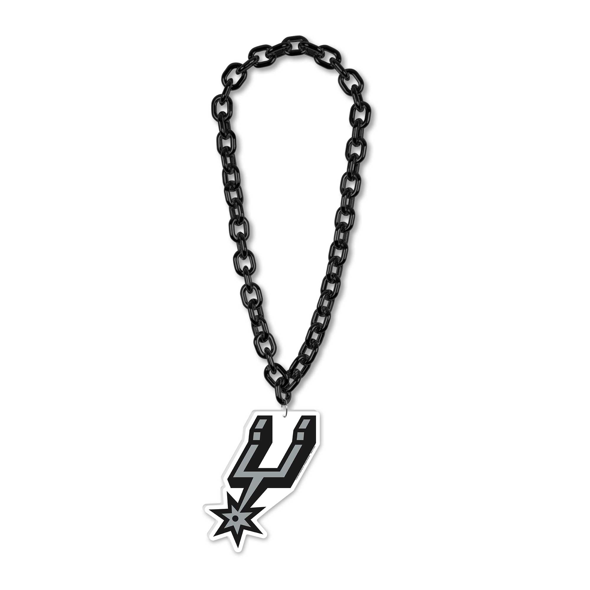 WinCraft San Antonio Spurs Big Chain Logo Necklace - Walmart.com