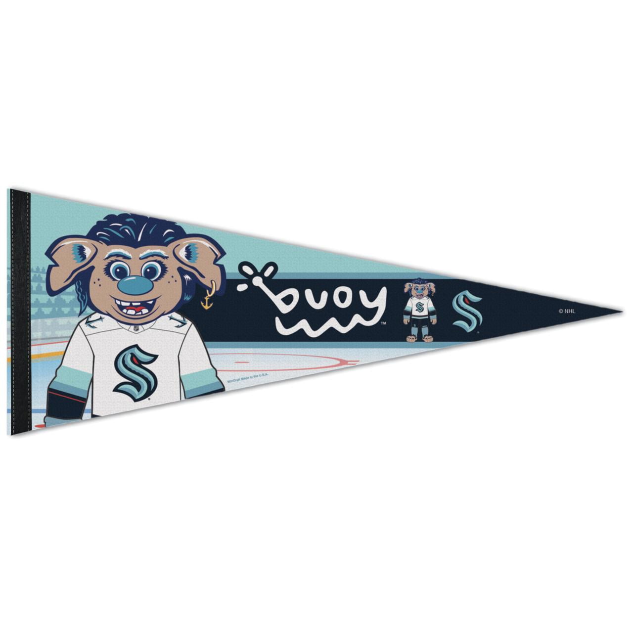 WinCraft Seattle Kraken 12" x 30" Mascot Premium Pennant - Walmart.com