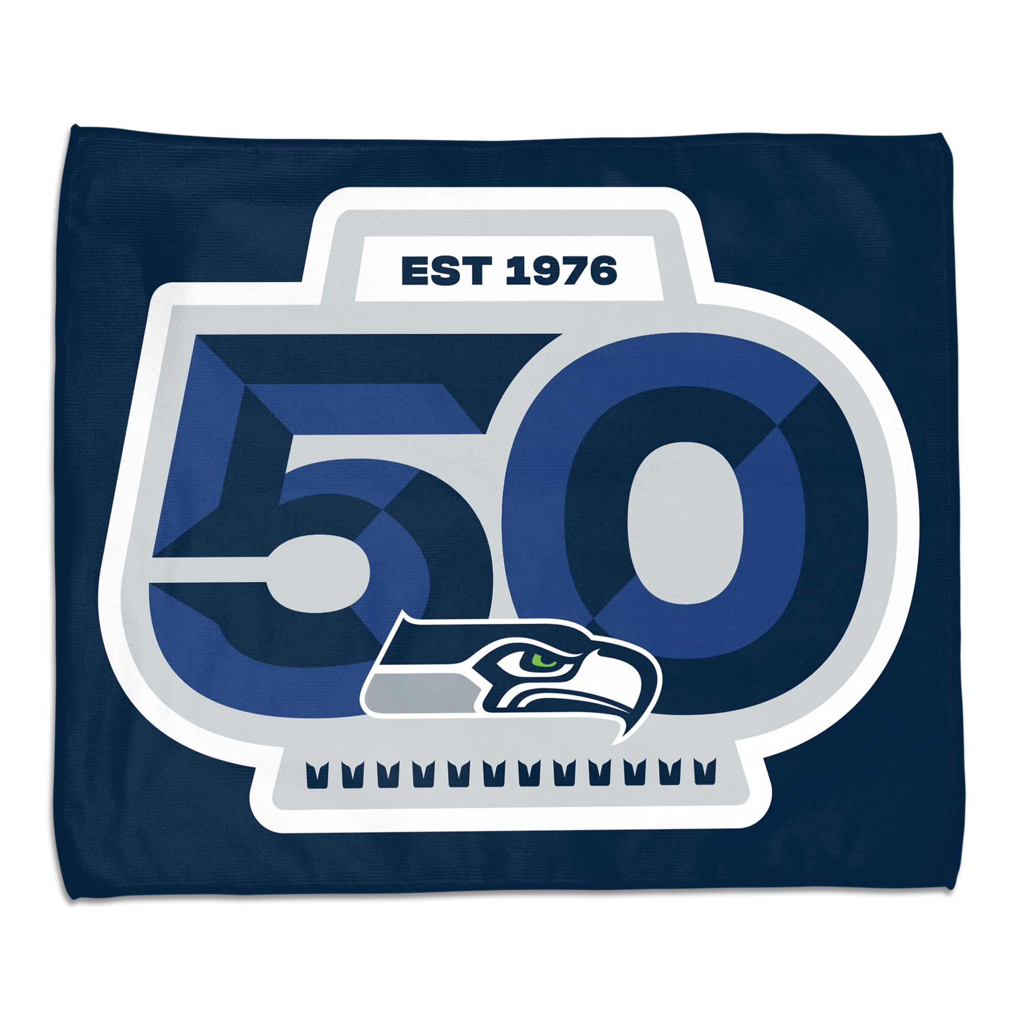 WinCraft Seattle Seahawks 50th Season 15" x 15" Rally Towel - Walmart.com