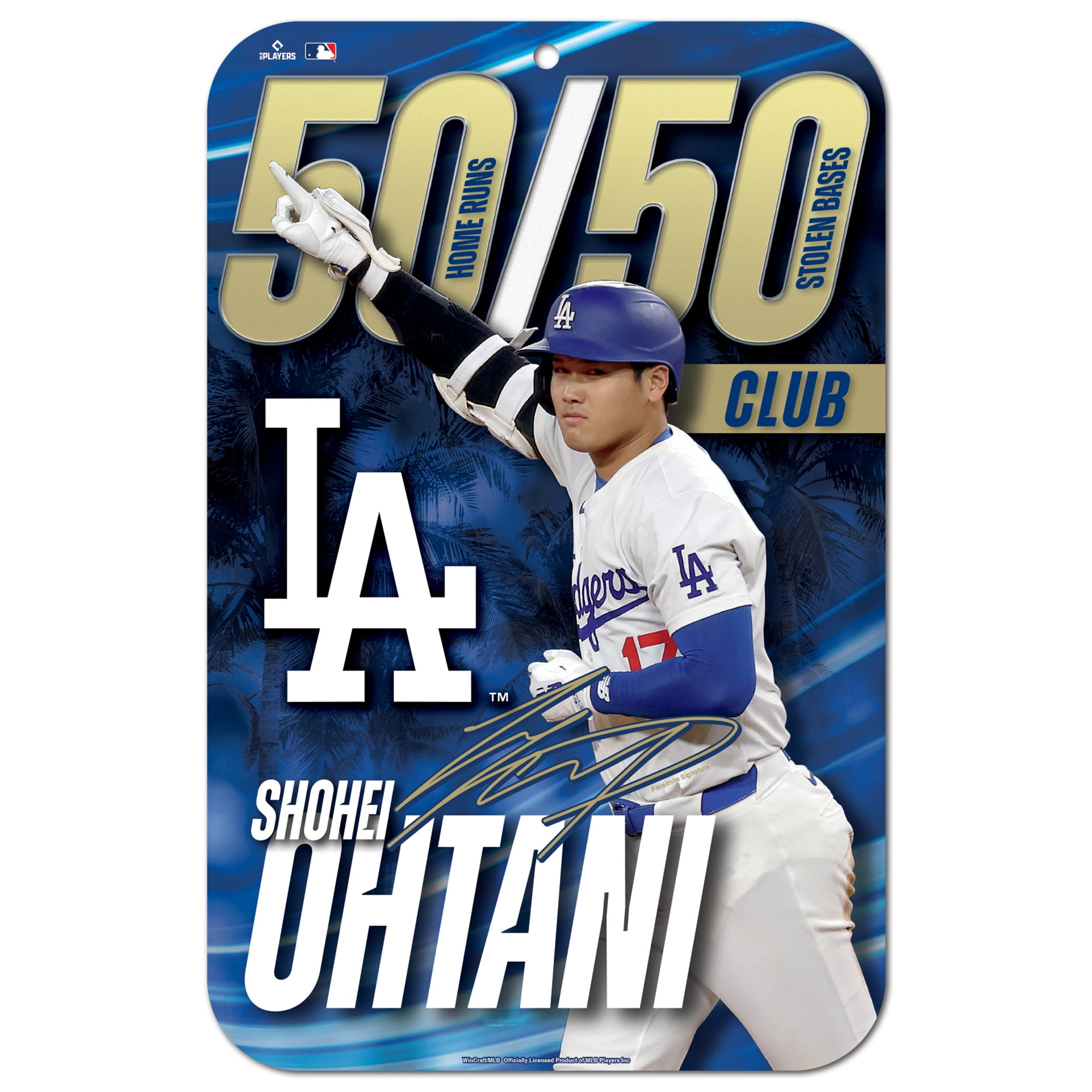 WinCraft Shohei Ohtani Los Angeles Dodgers 50/50 Club 11'' x 17 ...