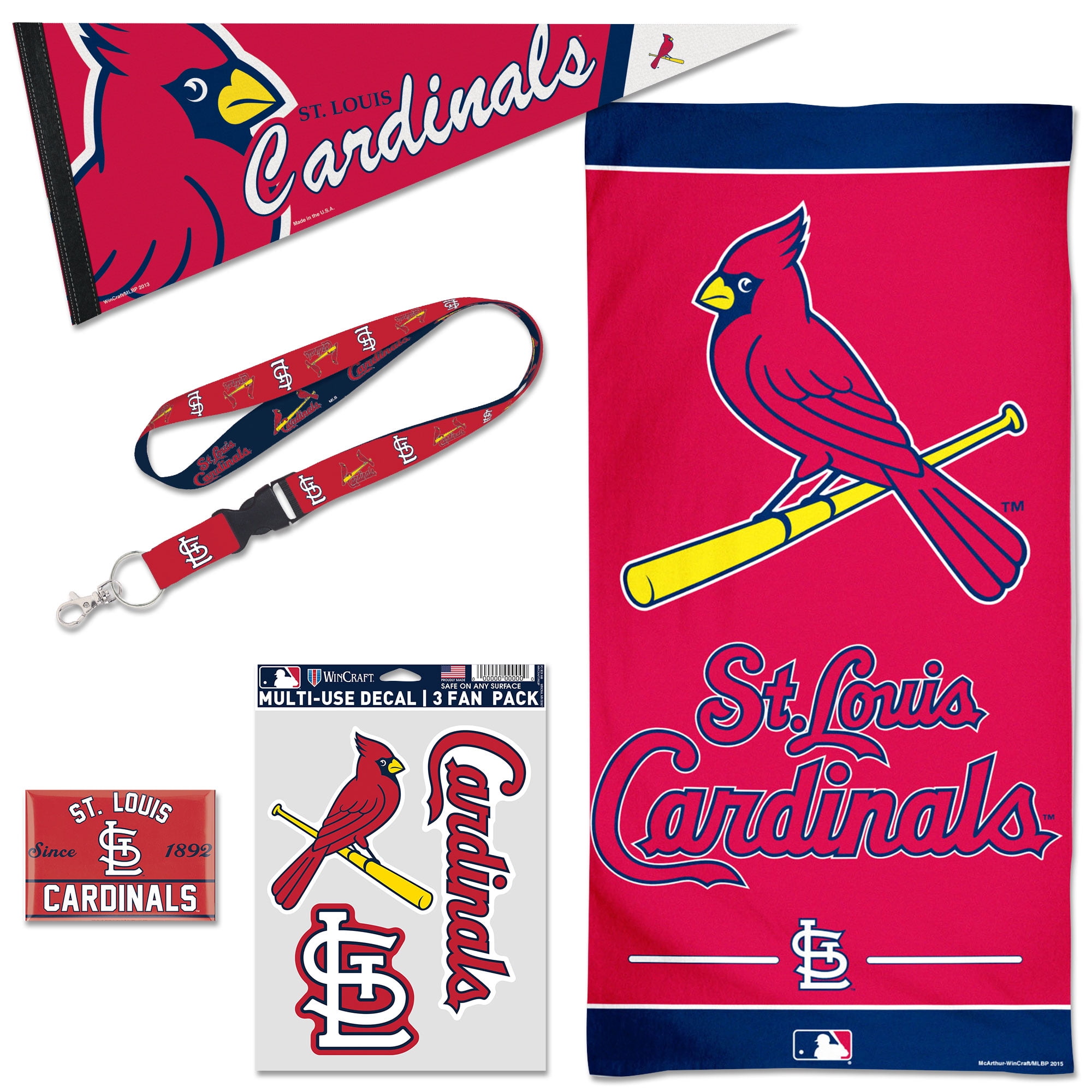 WinCraft St. Louis Cardinals House Fan Accessories Pack - Walmart.com