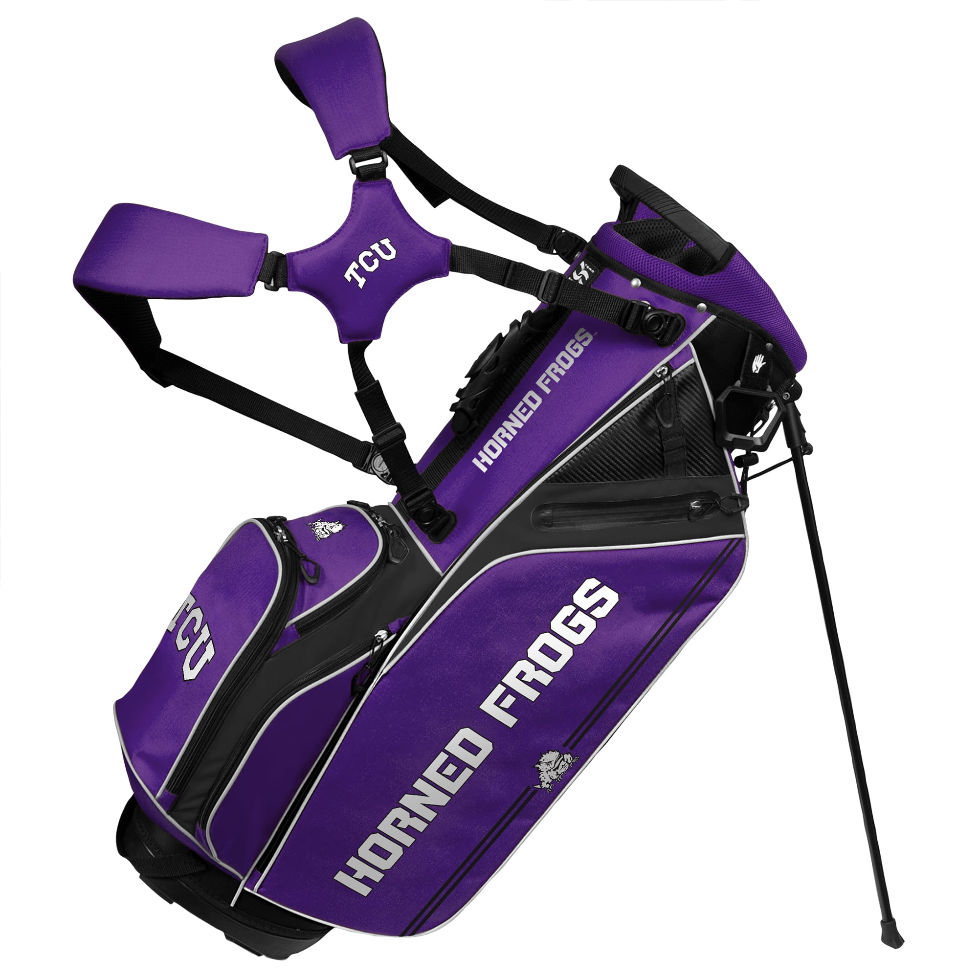 WinCraft TCU Horned Frogs Caddie Carry Hybrid Golf Bag - Walmart.com