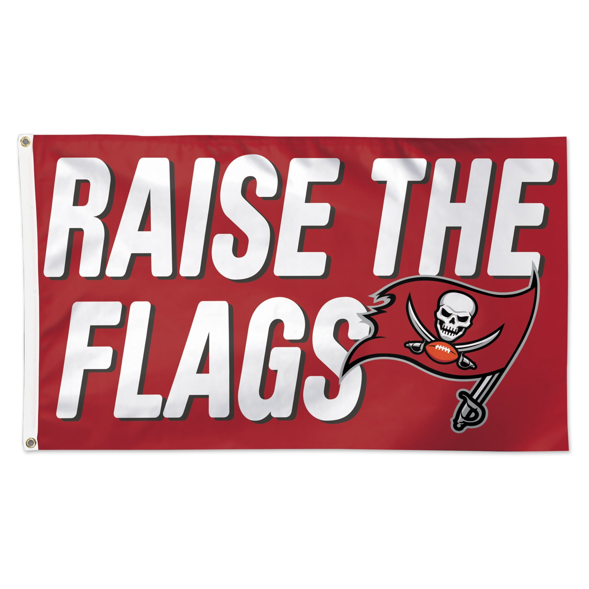 WinCraft Tampa Bay Buccaneers 3' x 5' Slogan Deluxe Single-Sided Flag ...