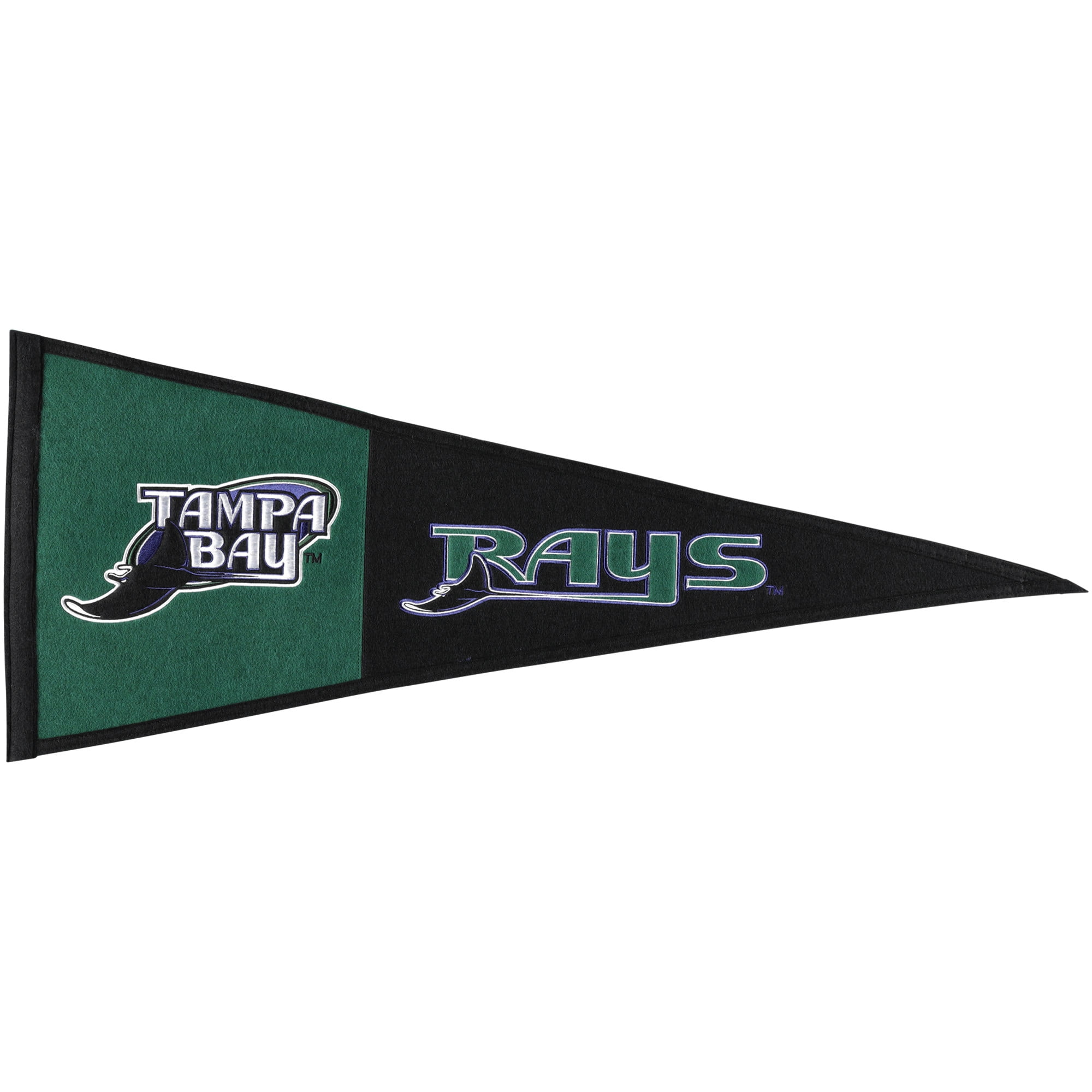 WinCraft Tampa Bay Rays 13" x 32" Retro Logo Pennant - Walmart.com